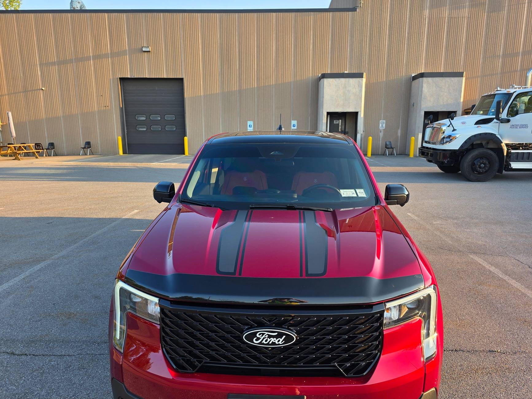 Pic request: 2025 Maverick WITH hood bug deflector installed ...