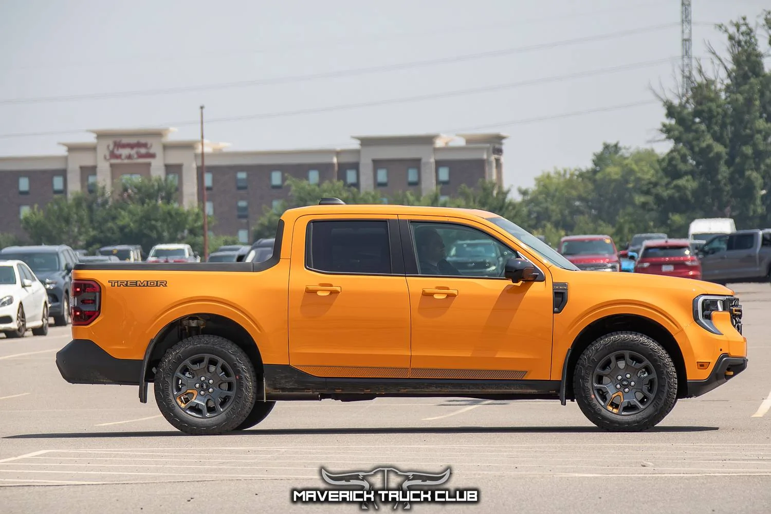 Orange Fury Metallic Ford Maverick Spied! | MaverickTruckClub - 2022 ...