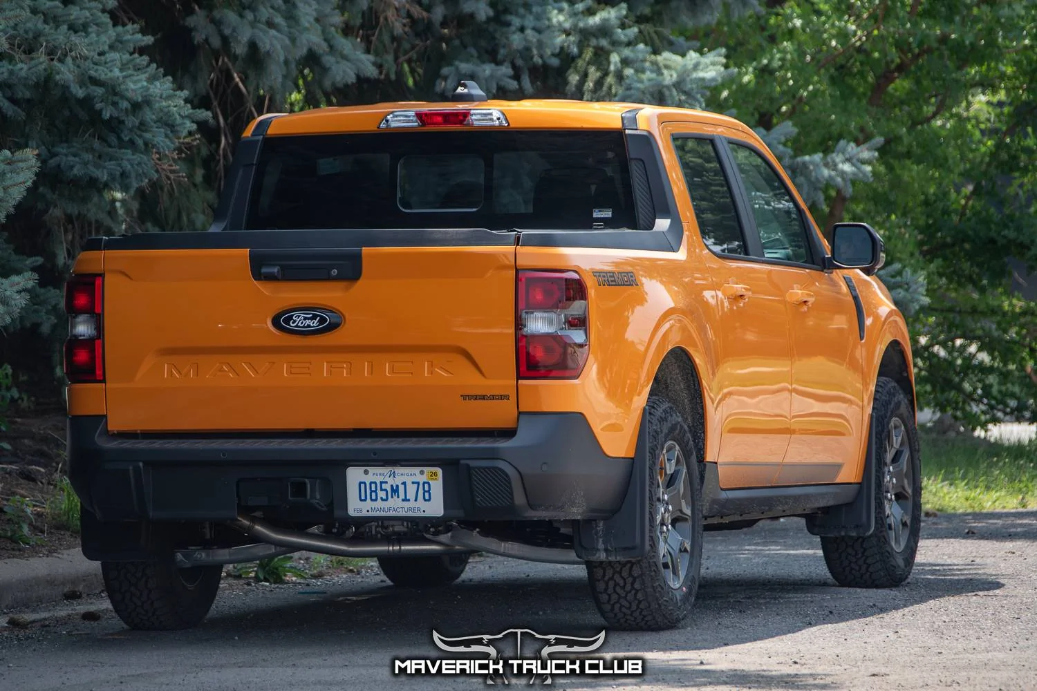 Orange Fury Metallic Ford Maverick Spied! | MaverickTruckClub - 2022 ...