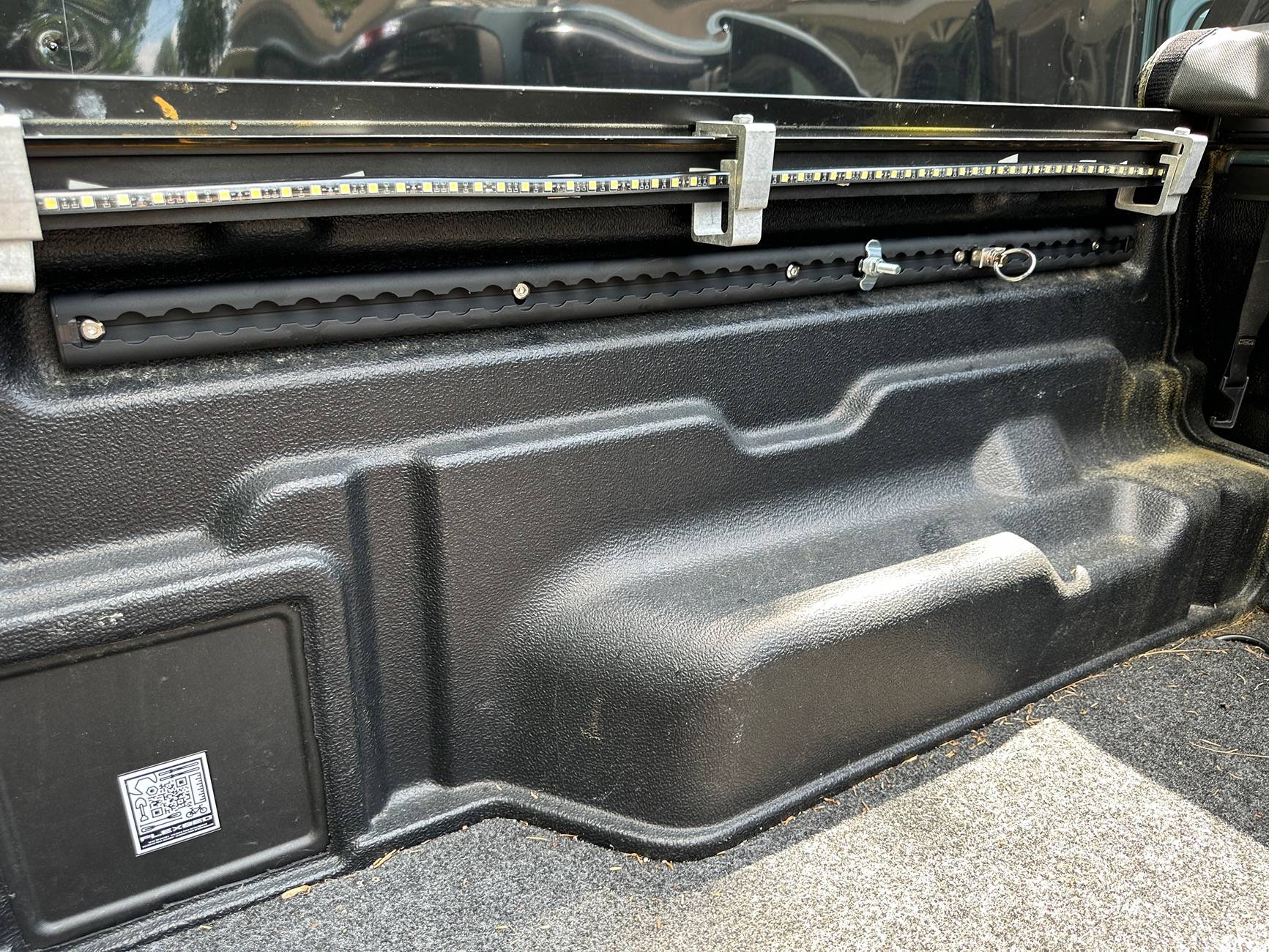 Maxzina Trail Rail System installed | MaverickTruckClub - 2022+ Ford ...