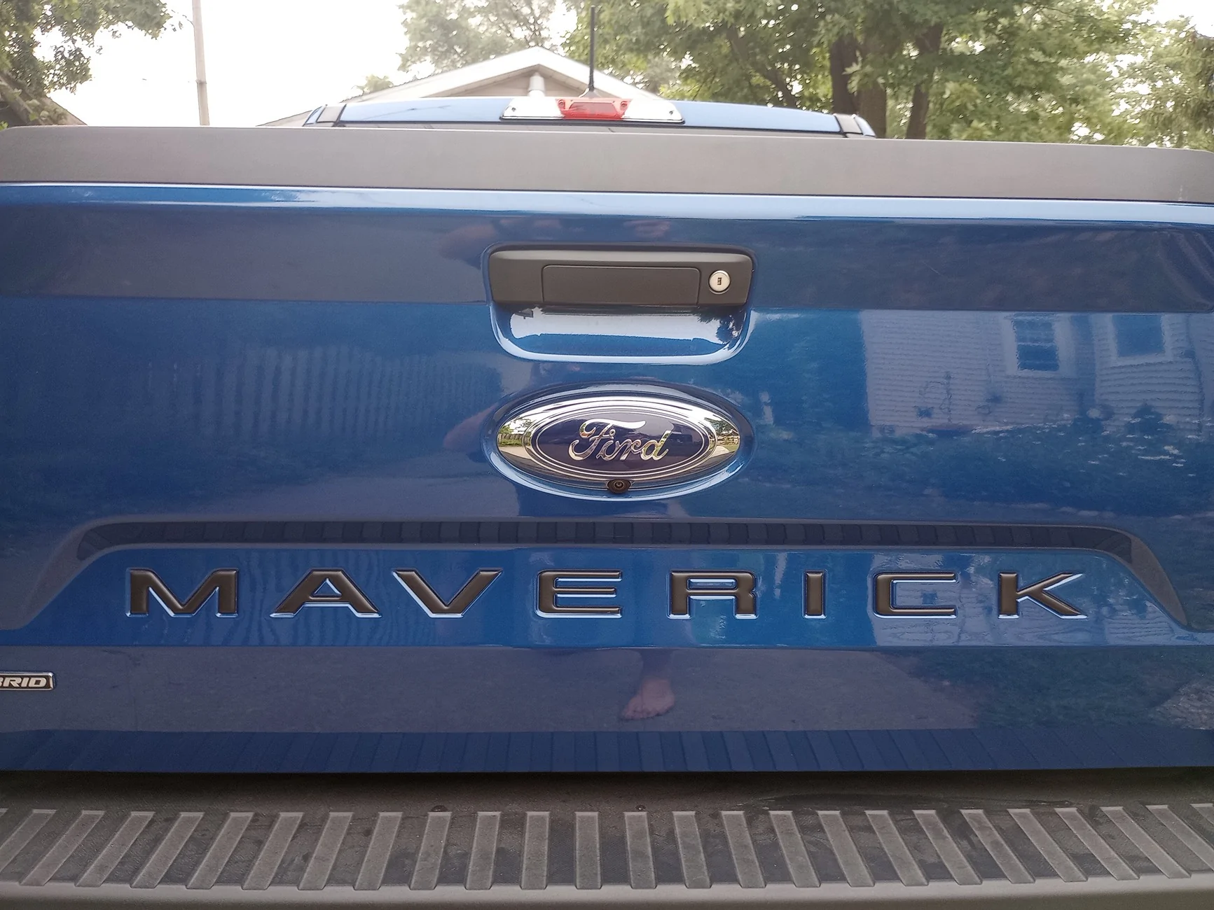 Tufskinz tailgate lettering installed | MaverickTruckClub - 2022+ Ford ...