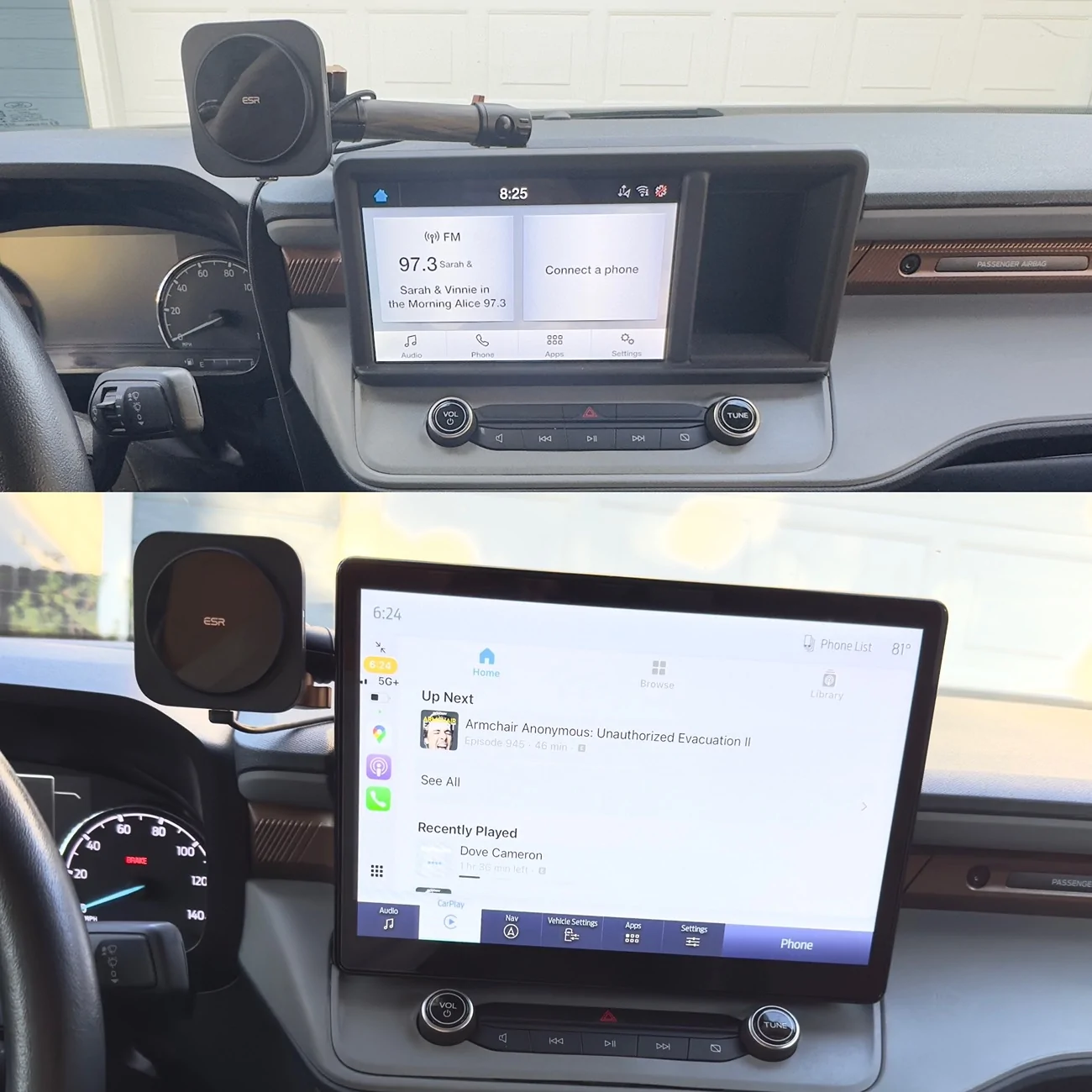 8" screen (Sync 3) upgraded to 12" screen (Sync 4) | Page 6 ...
