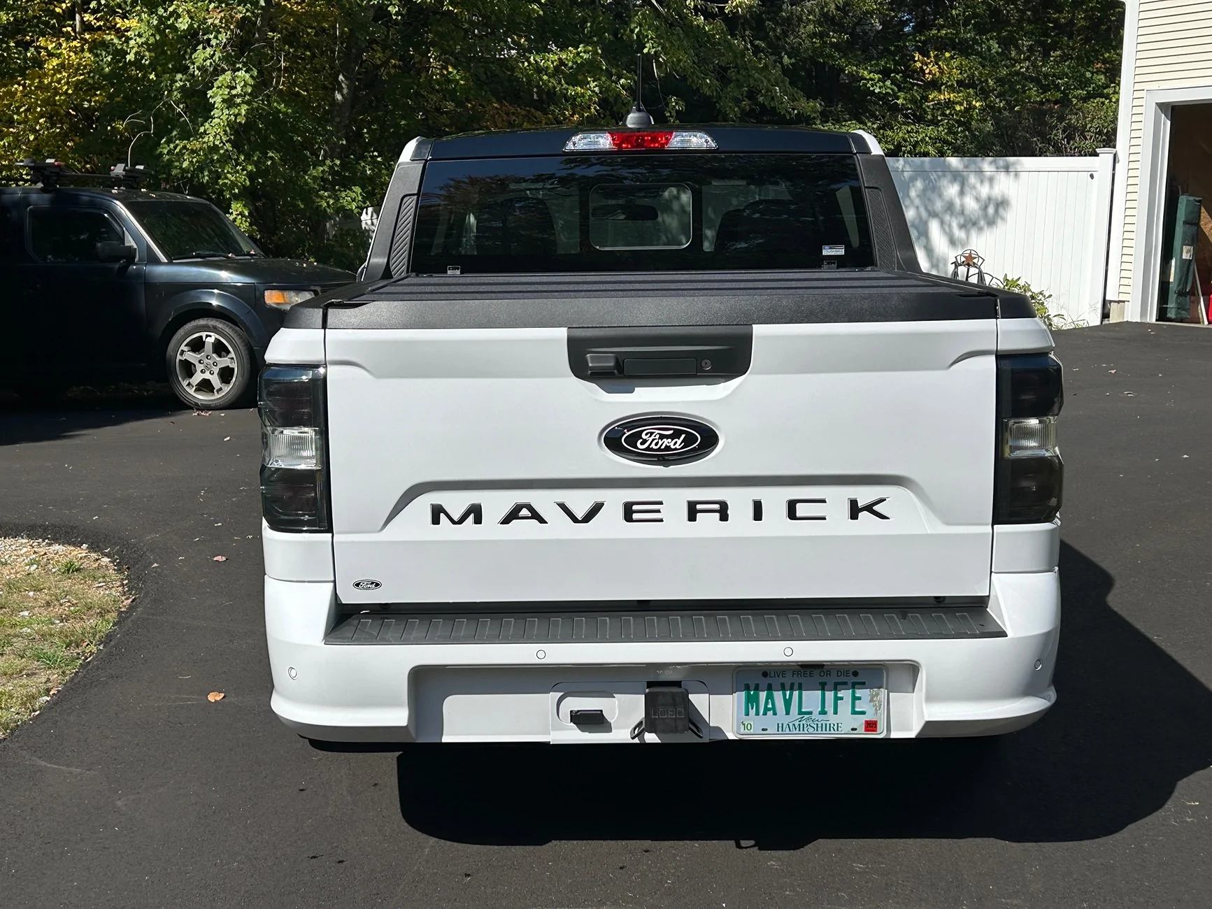 New taillights on my white LOBO | MaverickTruckClub - 2022+ Ford ...