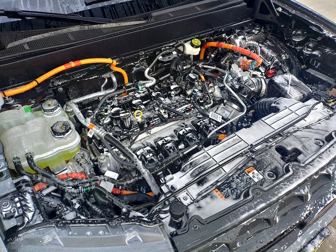 Hybrid Engine Bay Wash precautions? | MaverickTruckClub - 2022+ Ford ...