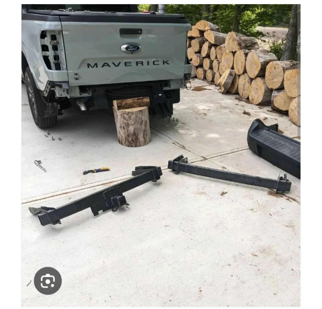 Remove trailer hitch | MaverickTruckClub - 2022+ Ford Maverick Pickup ...