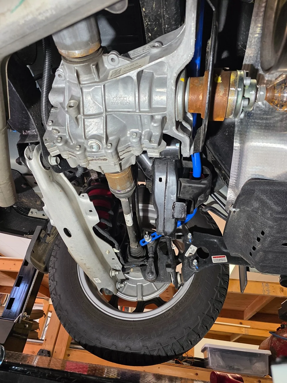 Steeda sway bar installed on 2025 hybrid AWD | MaverickTruckClub - 2022 ...