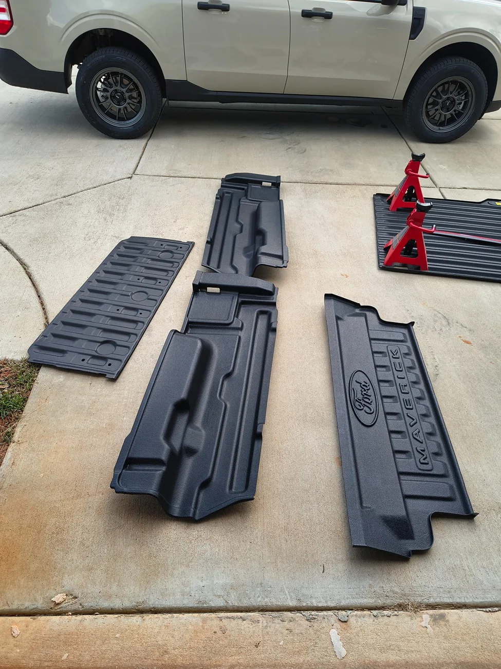 Maverick OEM Modular Bedliner Install in my XL | MaverickTruckClub ...