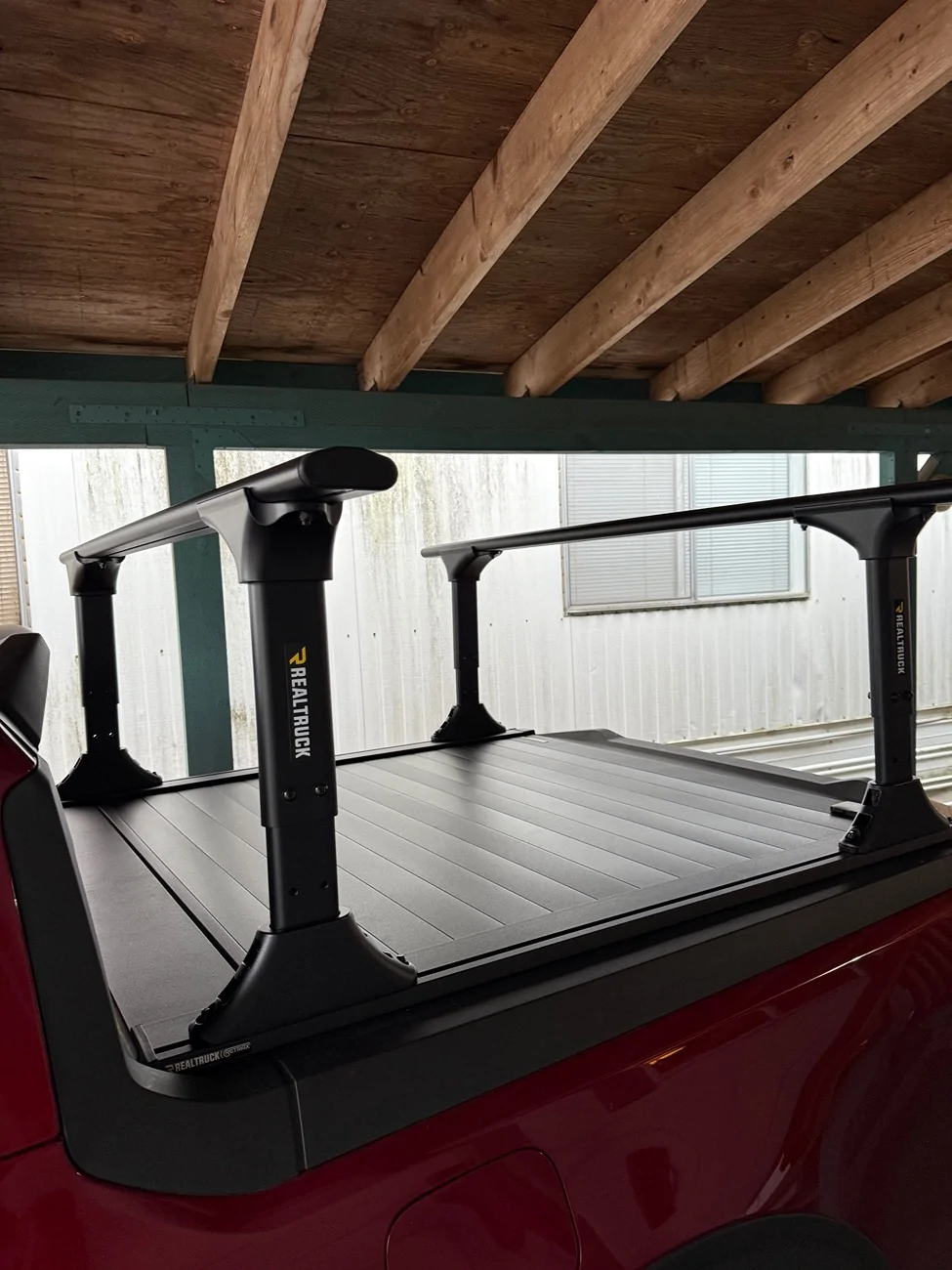 Retrax pro xr & elevate rack installed | MaverickTruckClub - 2022+ Ford ...