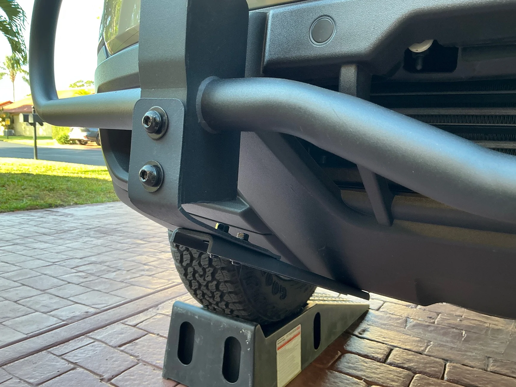 Maxzina Bull Bar Modified to fit 2025 Maverick Tremor ...