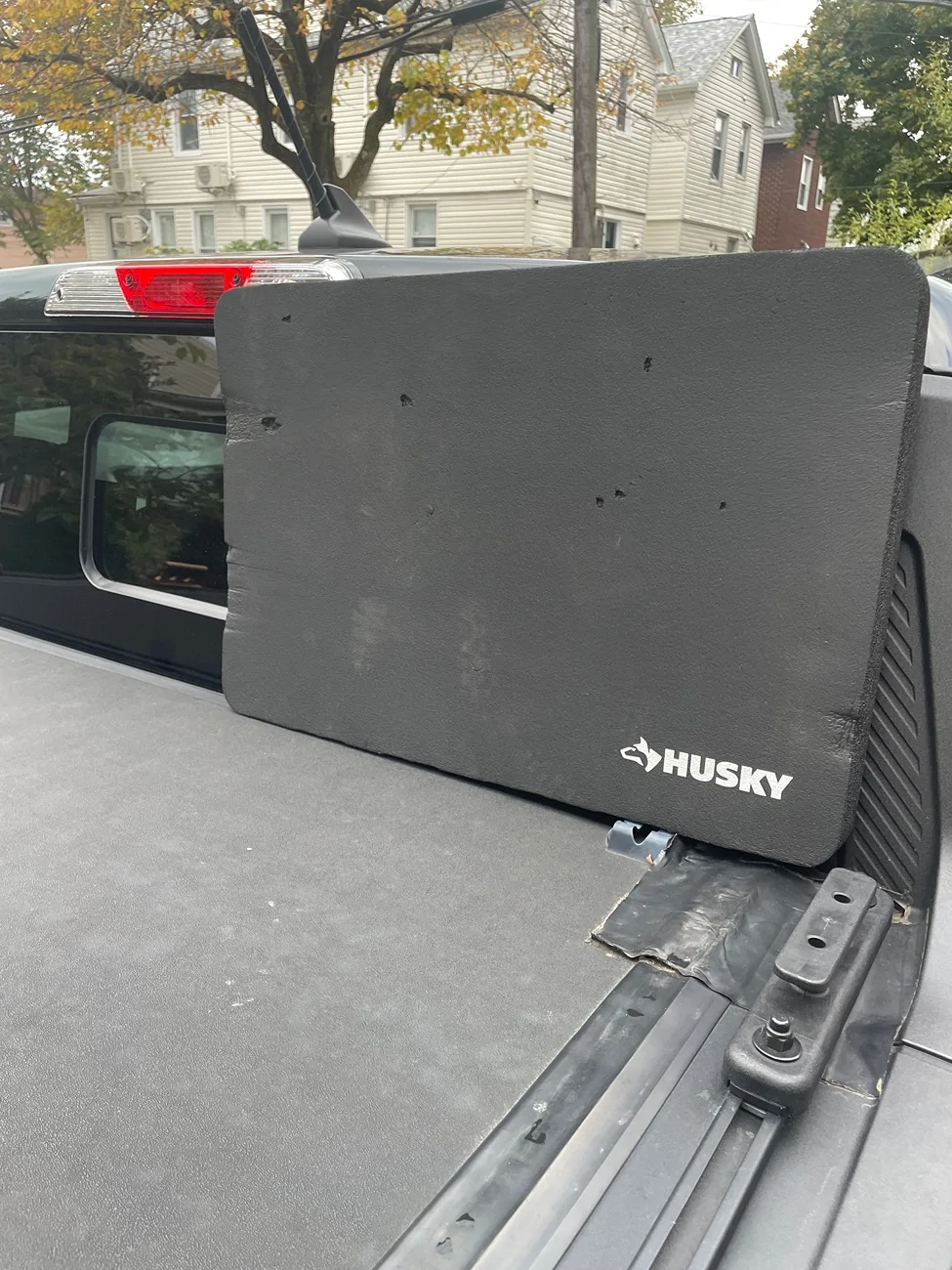 Husky knee pads for the tailgate and headache buffer ...