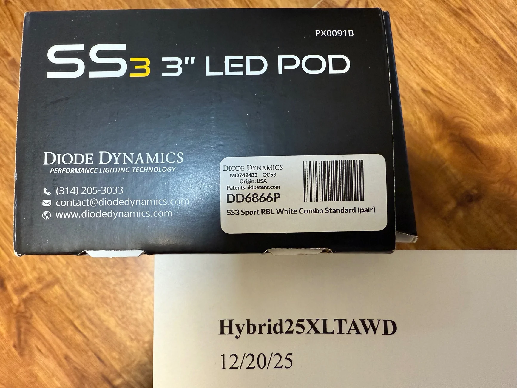 Washington - $250 BNIB Diode Dynamics SS3 Sport Pod Set with red ...