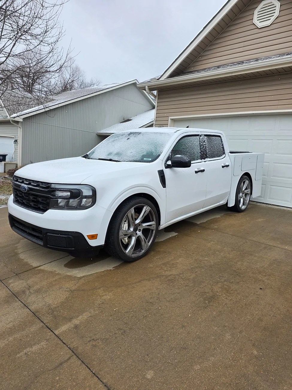 First service bed Maverick... my custom build | MaverickTruckClub ...