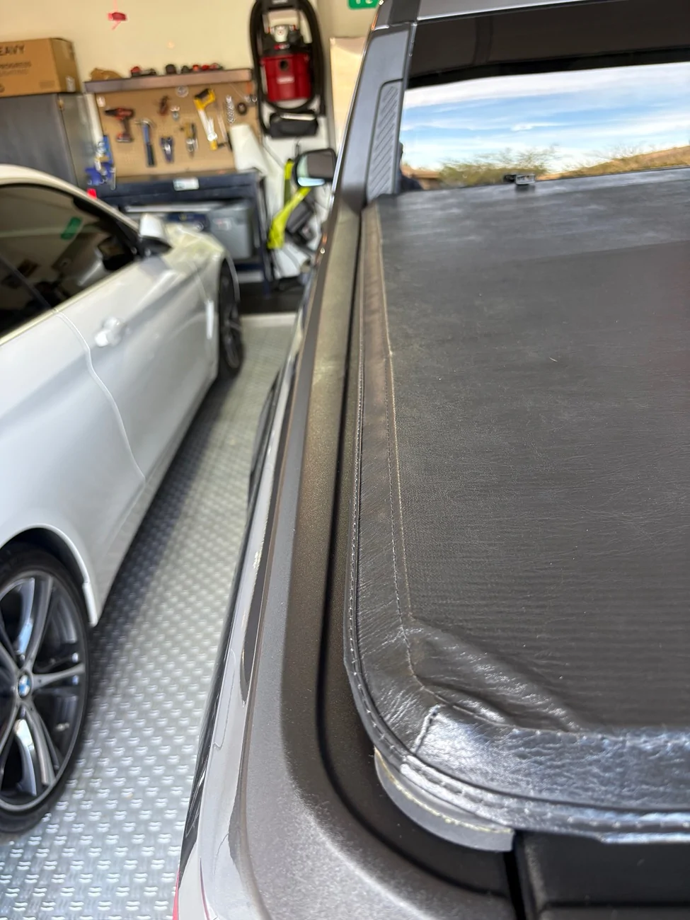 Light scratches from garage door scuffing rear bumper | Page 2 ...