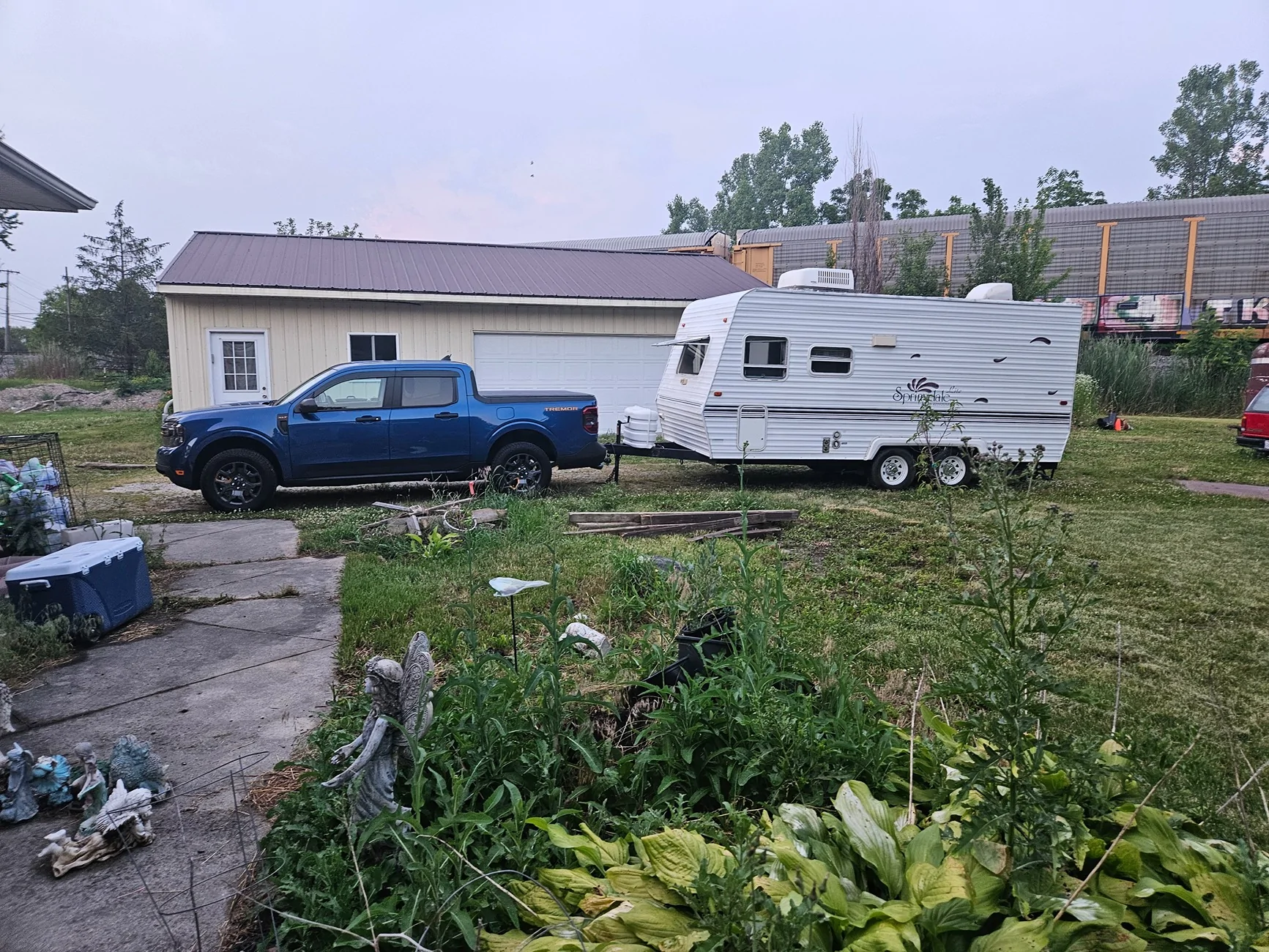 How large of a camper have you towed with a 4K hybrid Maverick? | Page ...