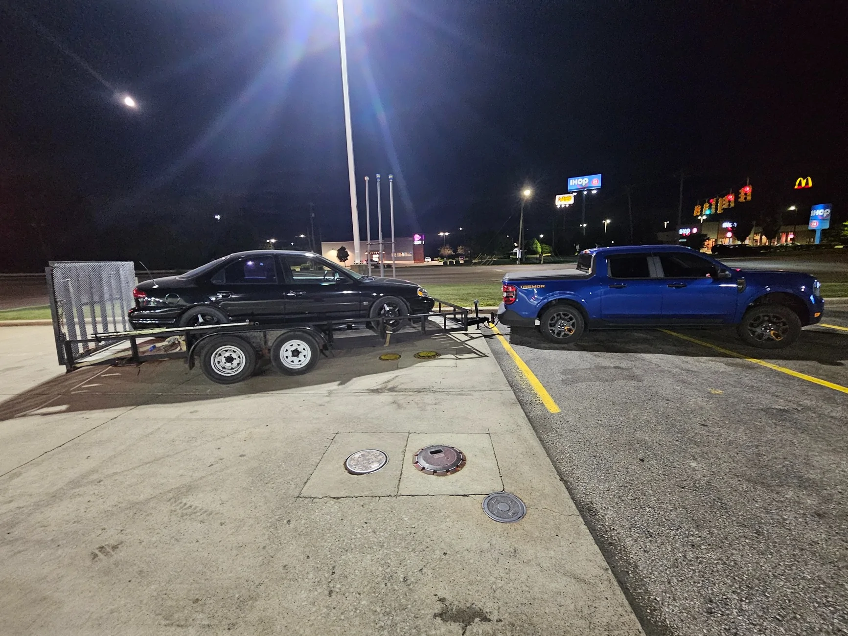 How large of a camper have you towed with a 4K hybrid Maverick? | Page ...