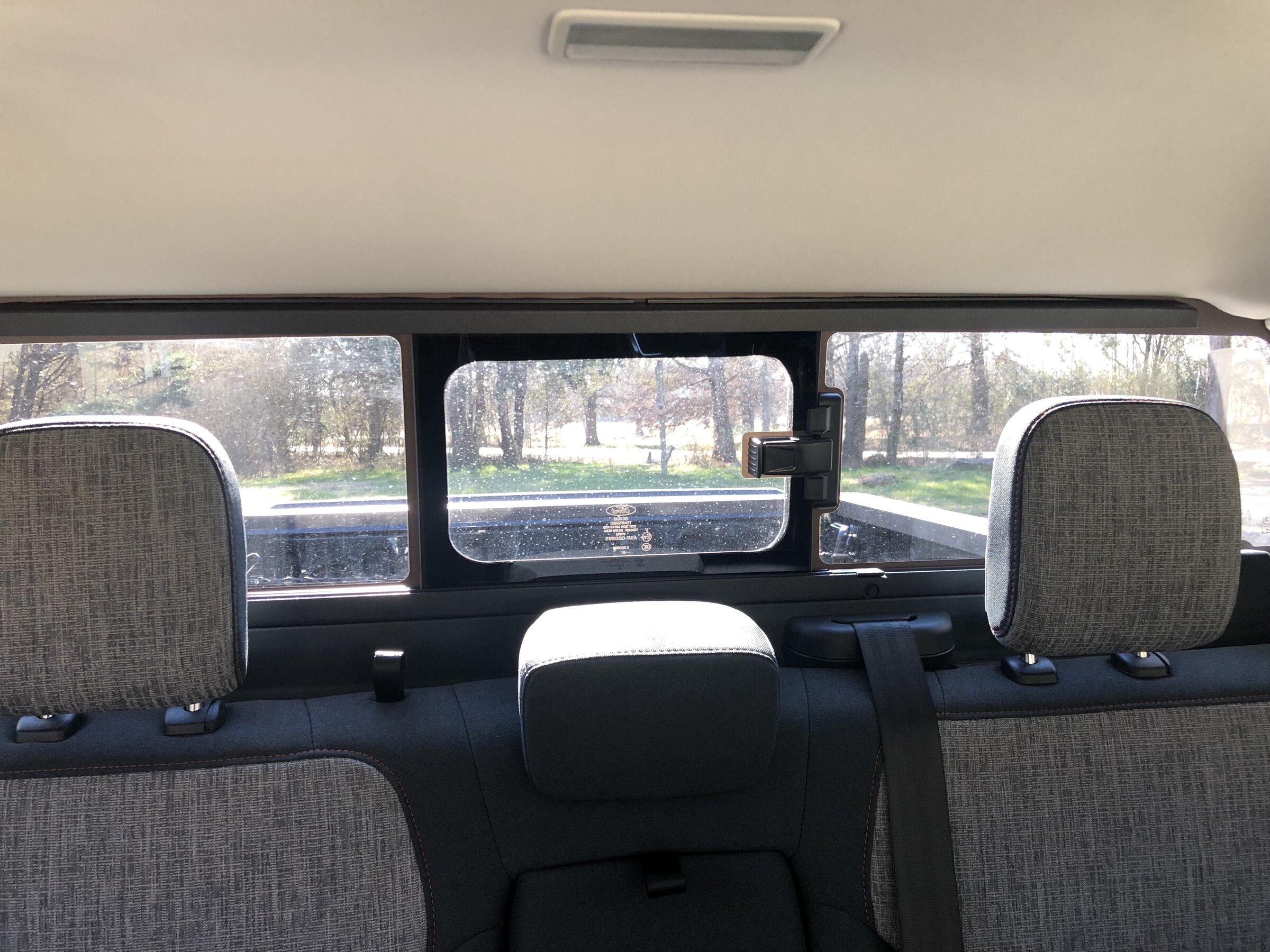 Sliding rear window visibility issues | MaverickTruckClub - 2022+ Ford ...