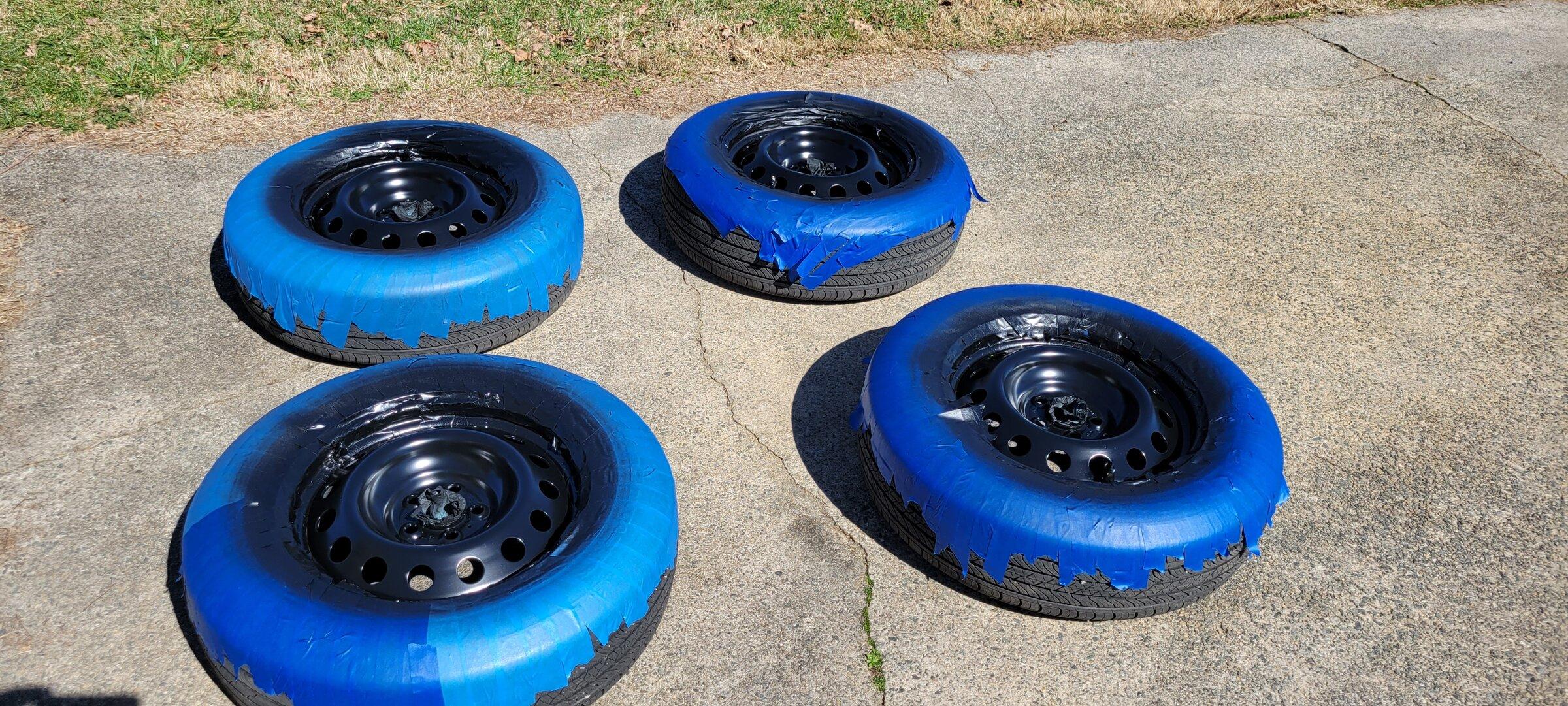 Painted my Steelies Black & Silver Bi-Color | MaverickTruckClub - 2022 ...