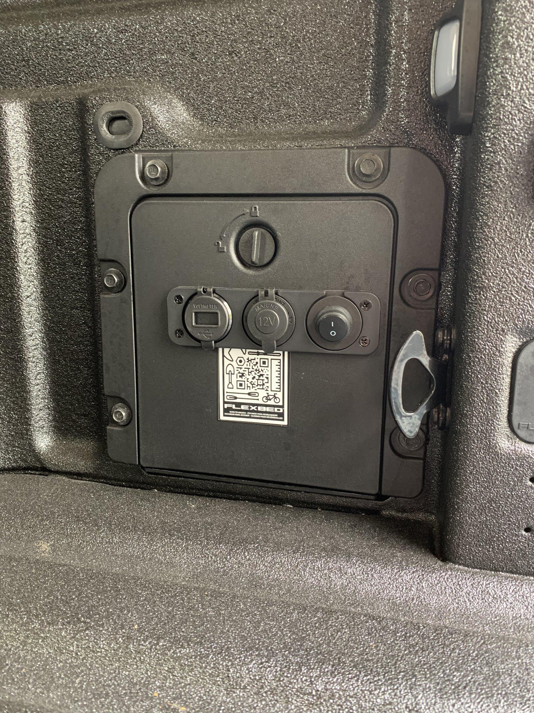 400 watt Inverter / truck bed | MaverickTruckClub - 2022+ Ford Maverick ...