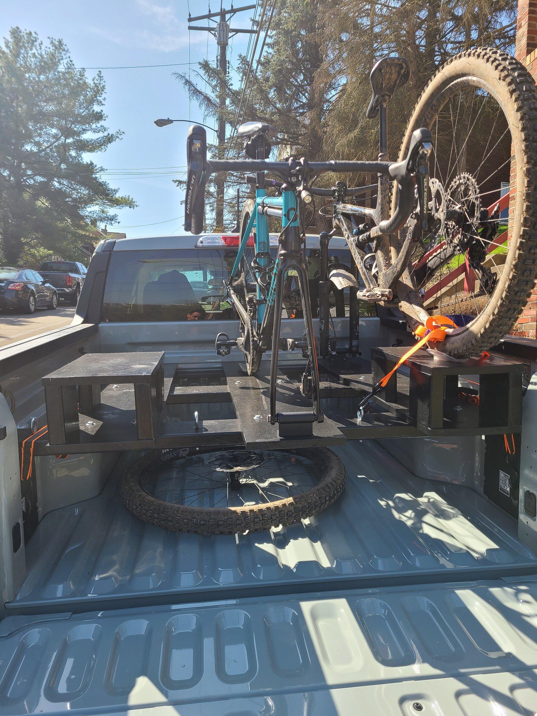 Installed - Harbor Freight Universal Aluminum Truck Rack | Page 2 ...