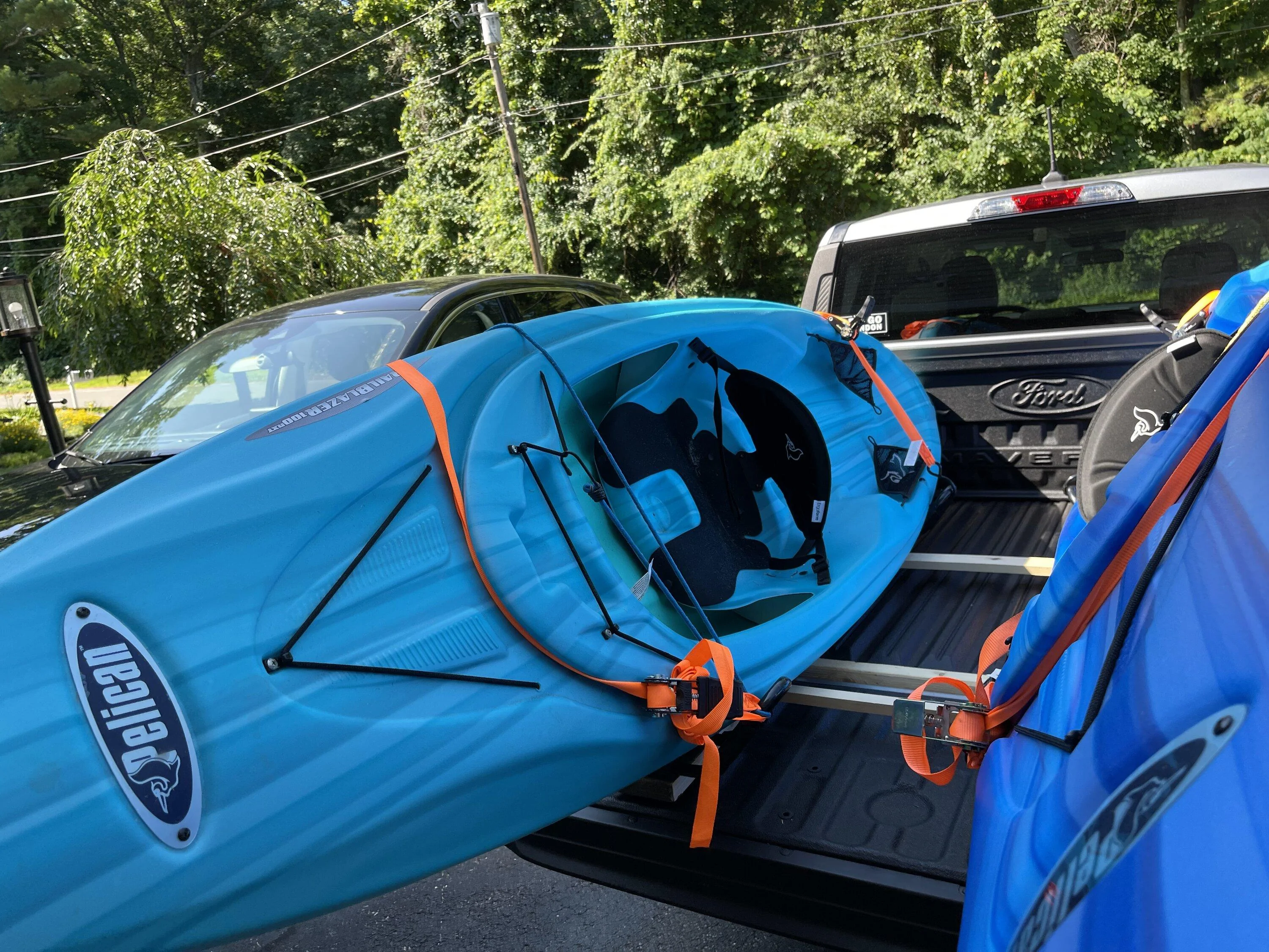 Homemade double Kayak sled (bed mounted) | MaverickTruckClub - 2022 ...