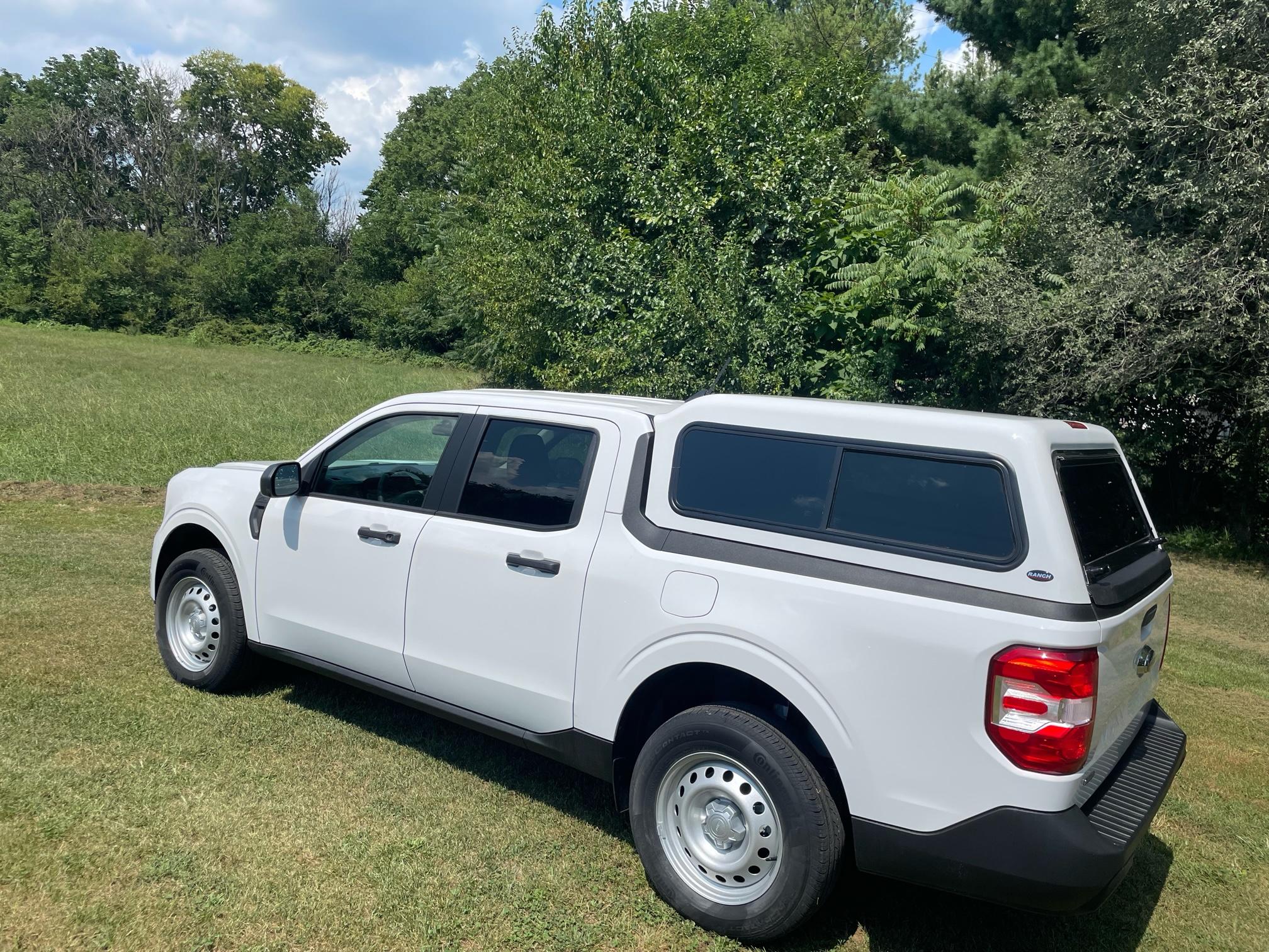 Ranch Mid-Rise cap topper photos | MaverickTruckClub - 2022+ Ford ...
