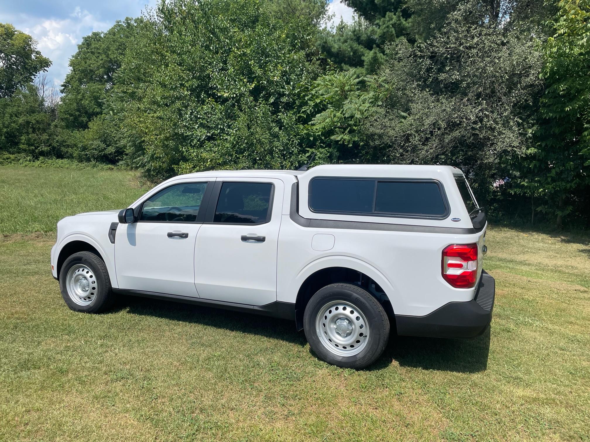 Ranch Mid-Rise cap topper photos | MaverickTruckClub - 2022+ Ford ...