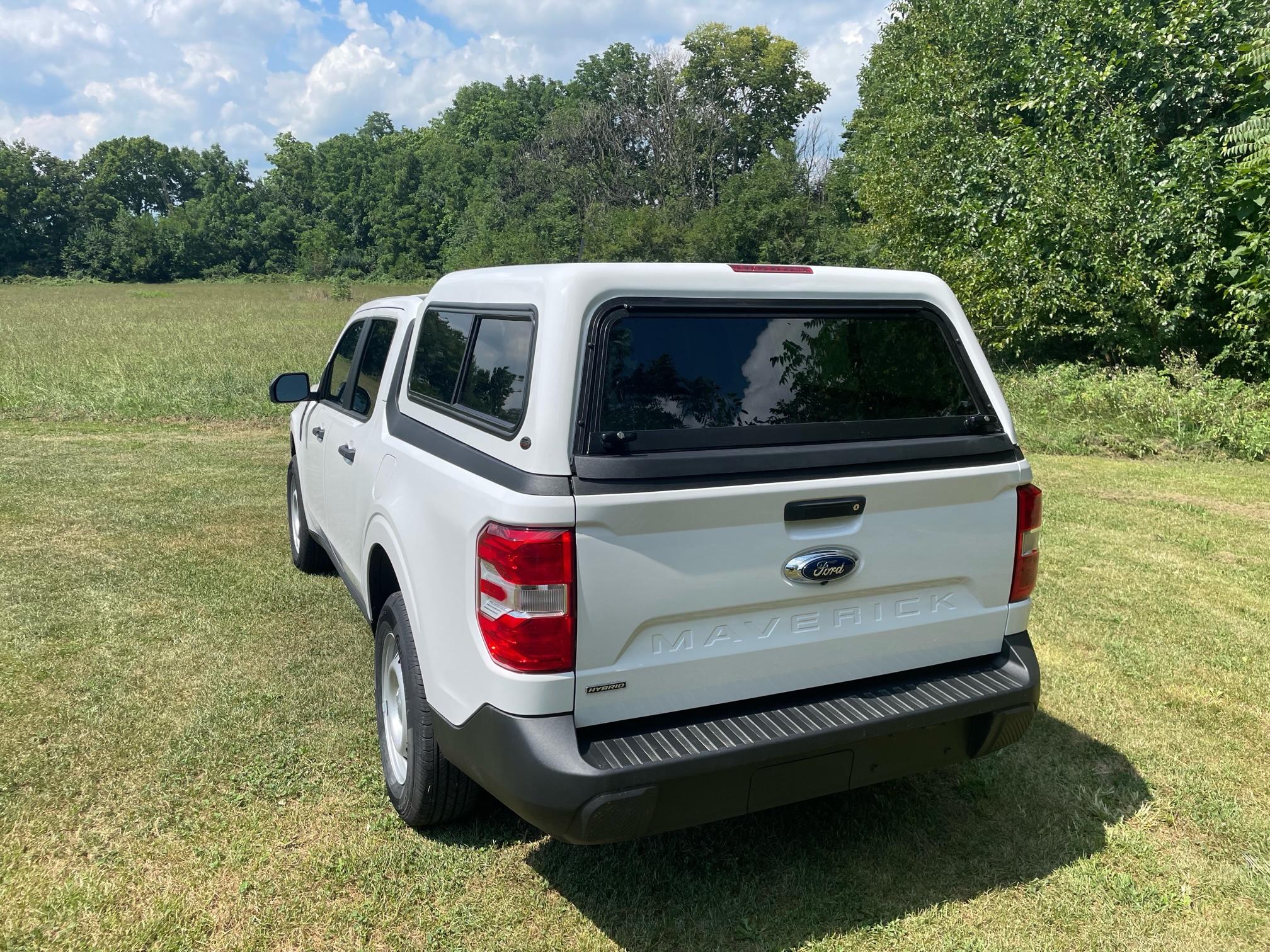 Ranch Mid-Rise cap topper photos | MaverickTruckClub - 2022+ Ford ...