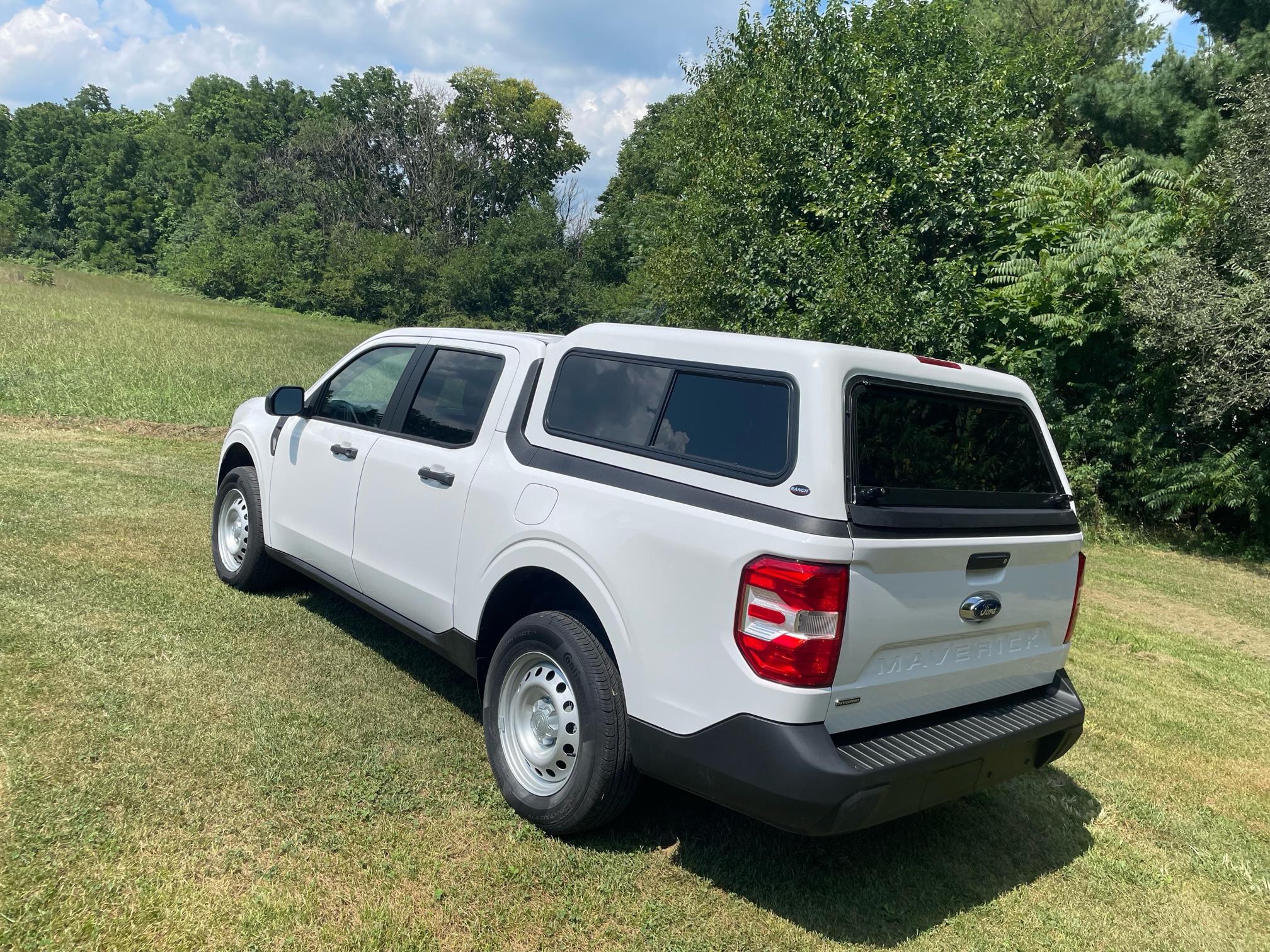 Ranch Mid-Rise cap topper photos | MaverickTruckClub - 2022+ Ford ...