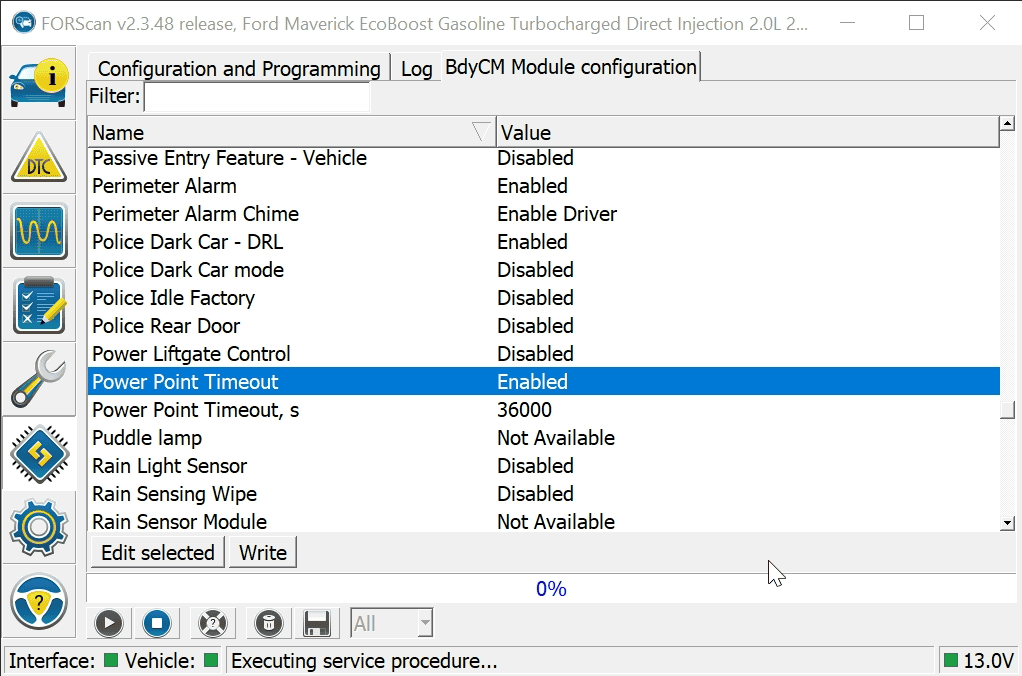 [UPDATE] Forscan Mod: Enable 12v Outlets Always Hot or Change Delay ...