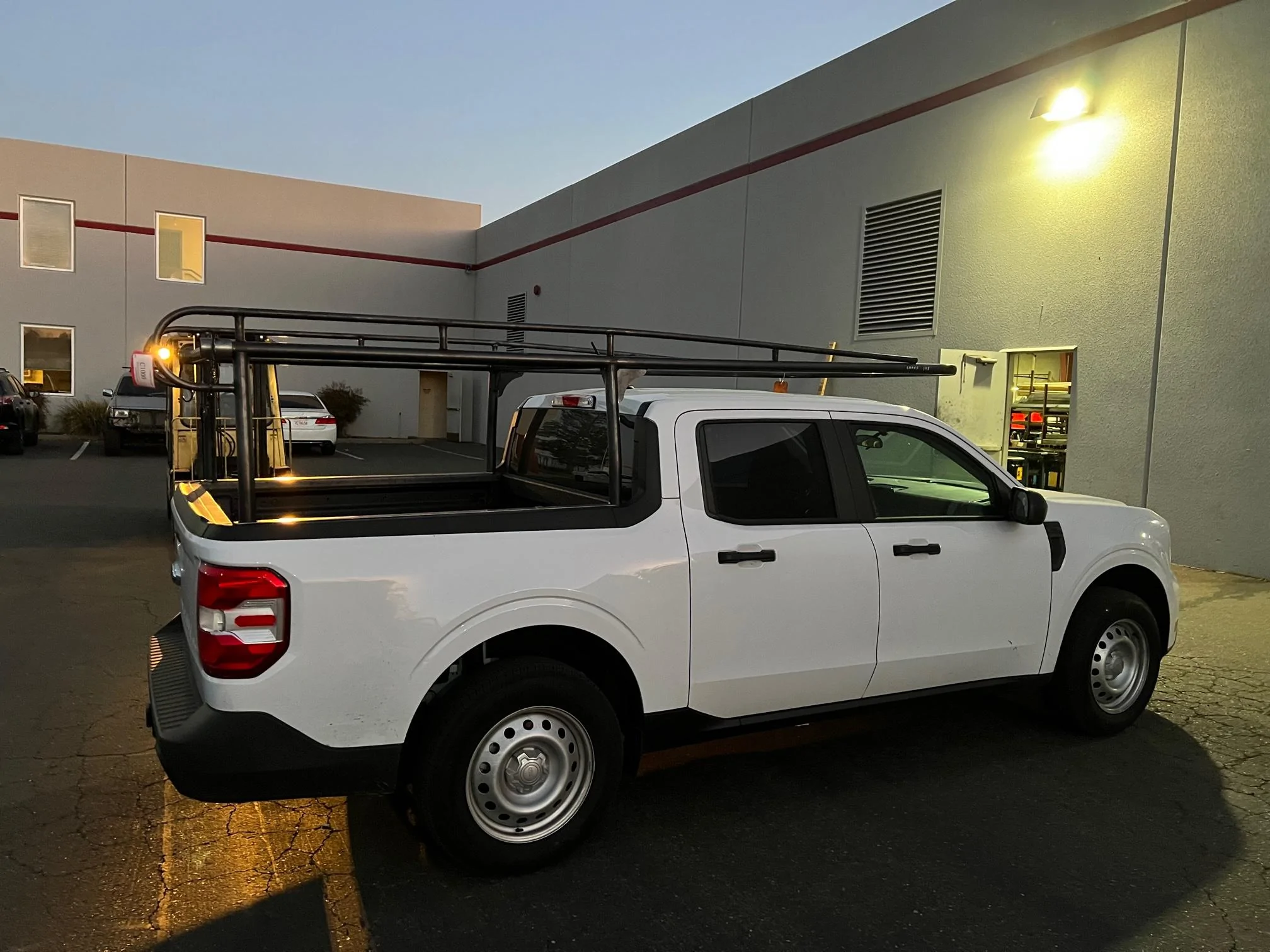 Best ladder rack! Rack-It installed | MaverickTruckClub - 2022+ Ford ...