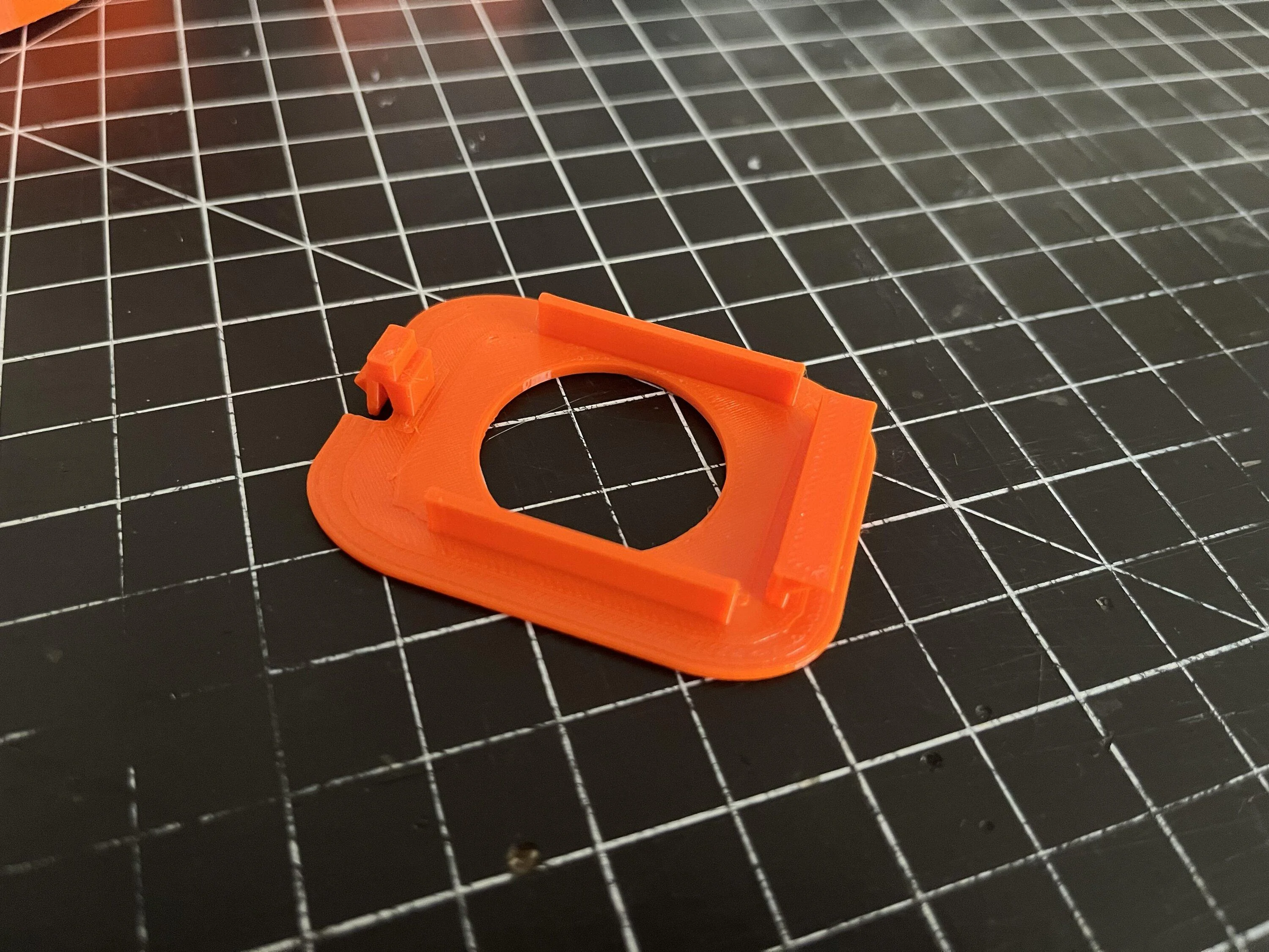 Bed Blanking Plate - 3D Printed for 12V Accessory Outlet ...
