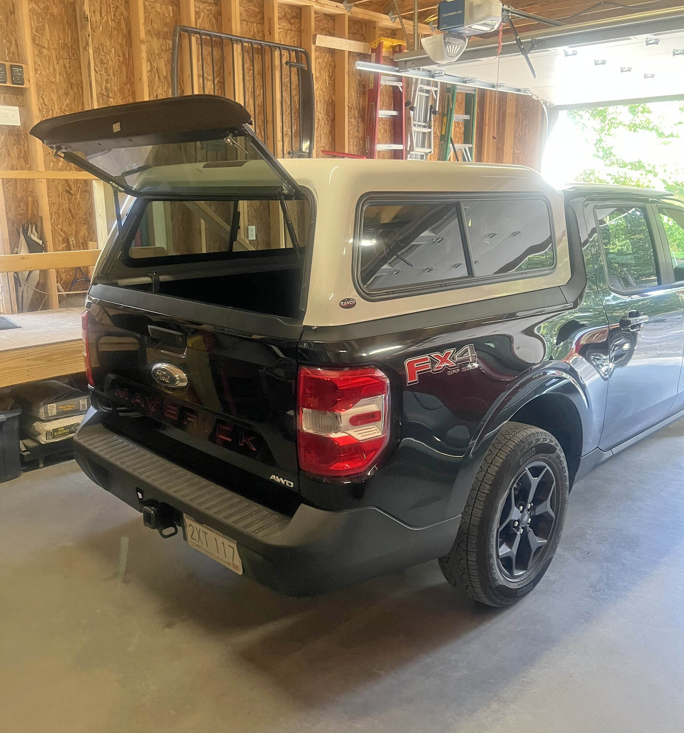 Ishler's Ranch Cap bed topper installed on my Maverick - review ...