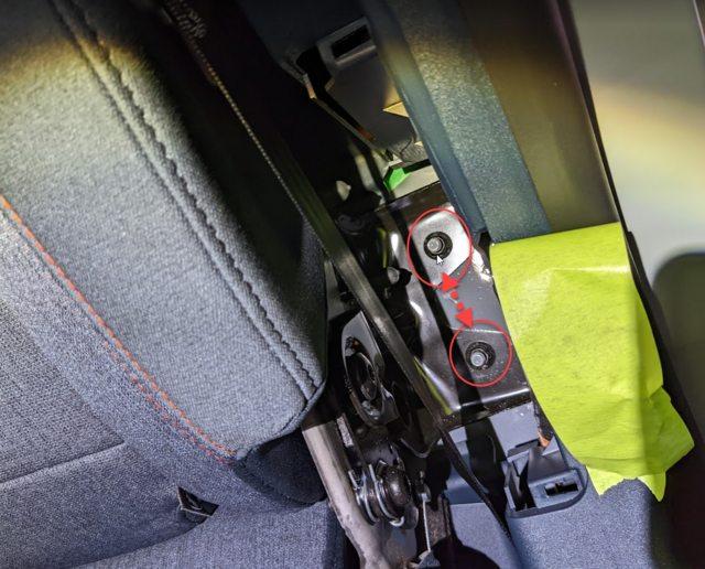 Rear Seat/Door Rattle Fixed (Finally!) with some pics/info ...