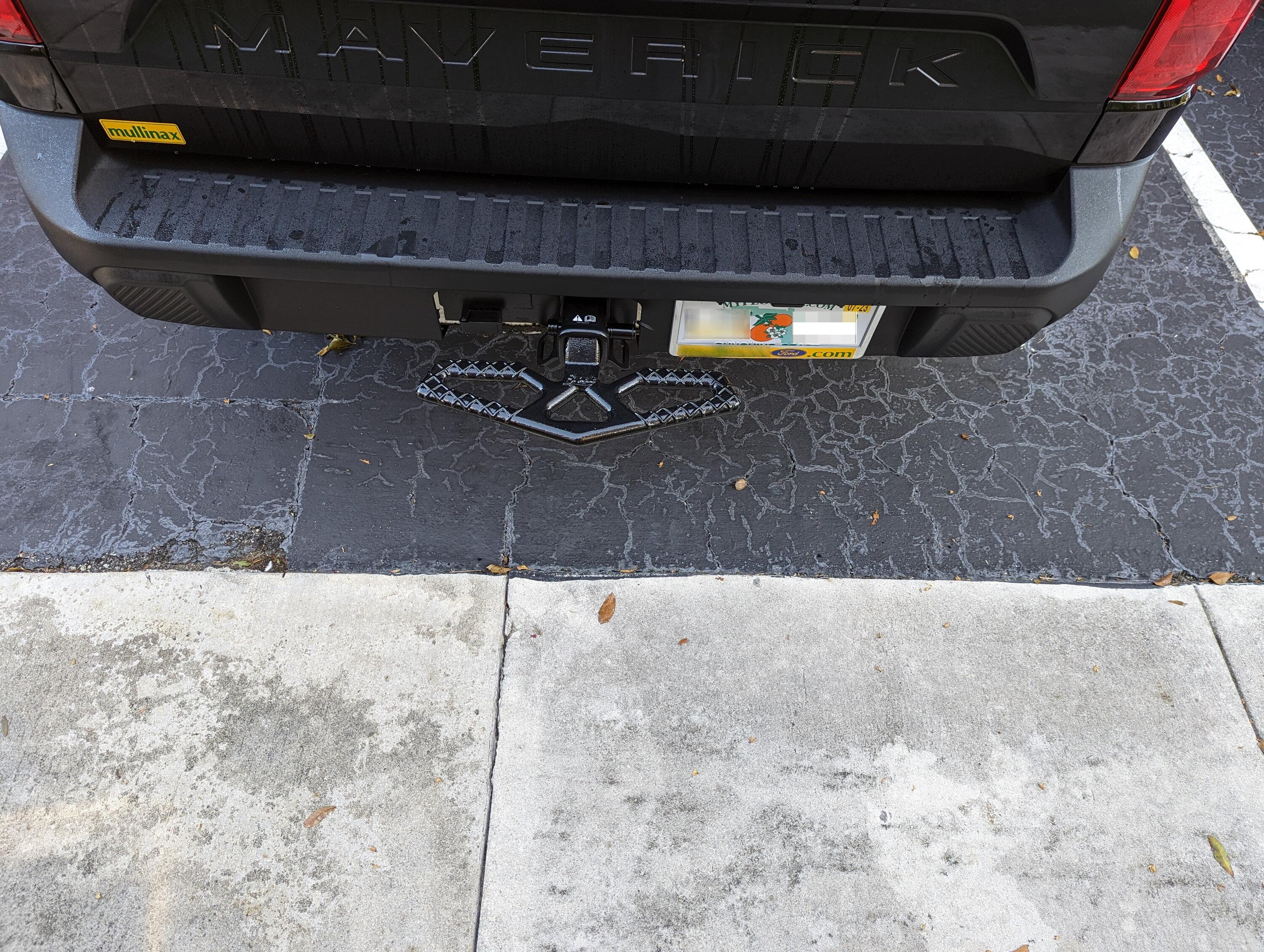 Hitch step for the Maverick? | MaverickTruckClub - 2022+ Ford Maverick ...
