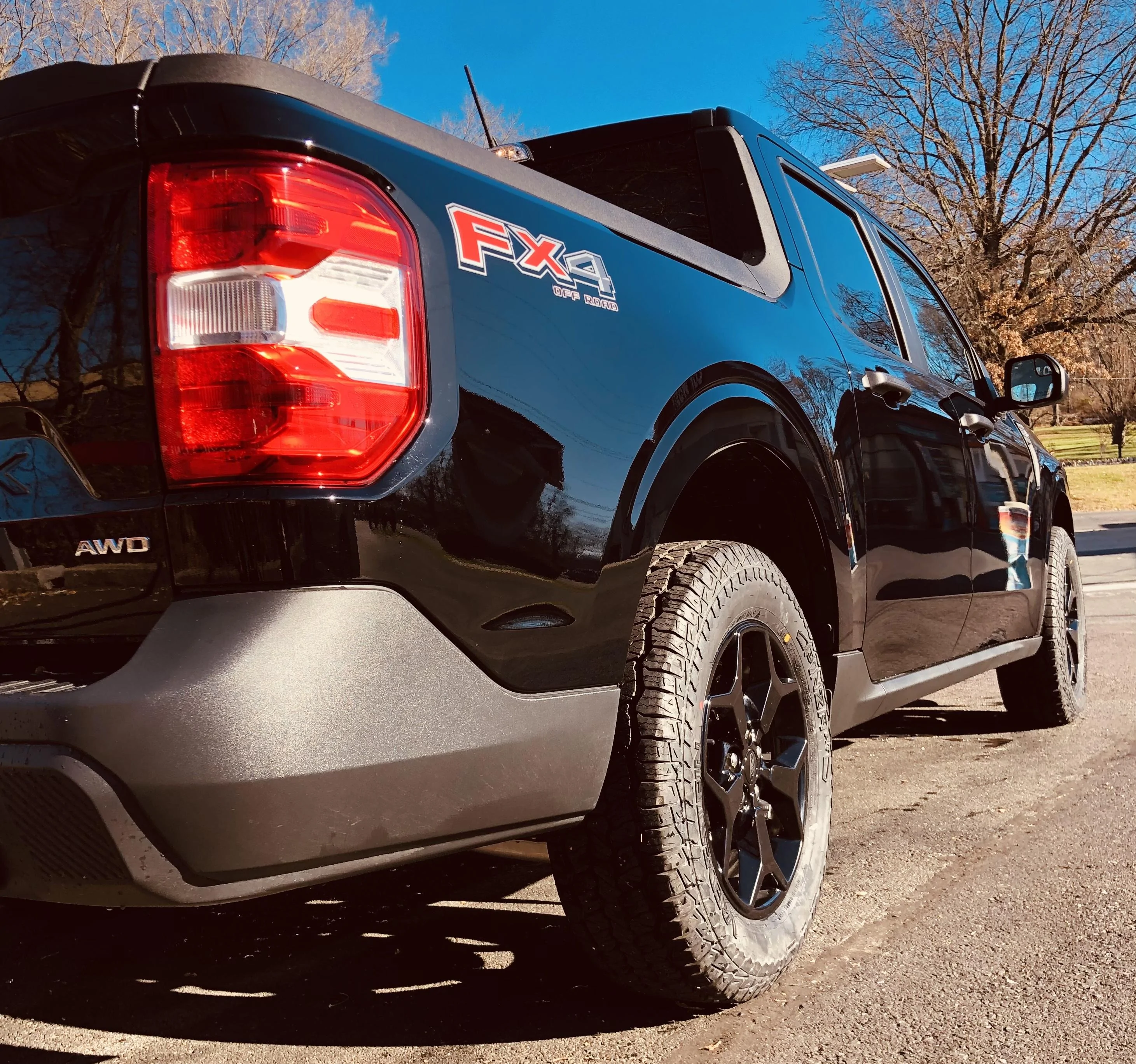 Vredestein Pinza AT 235/65/17 tires installed on Black Maverick FX4 ...