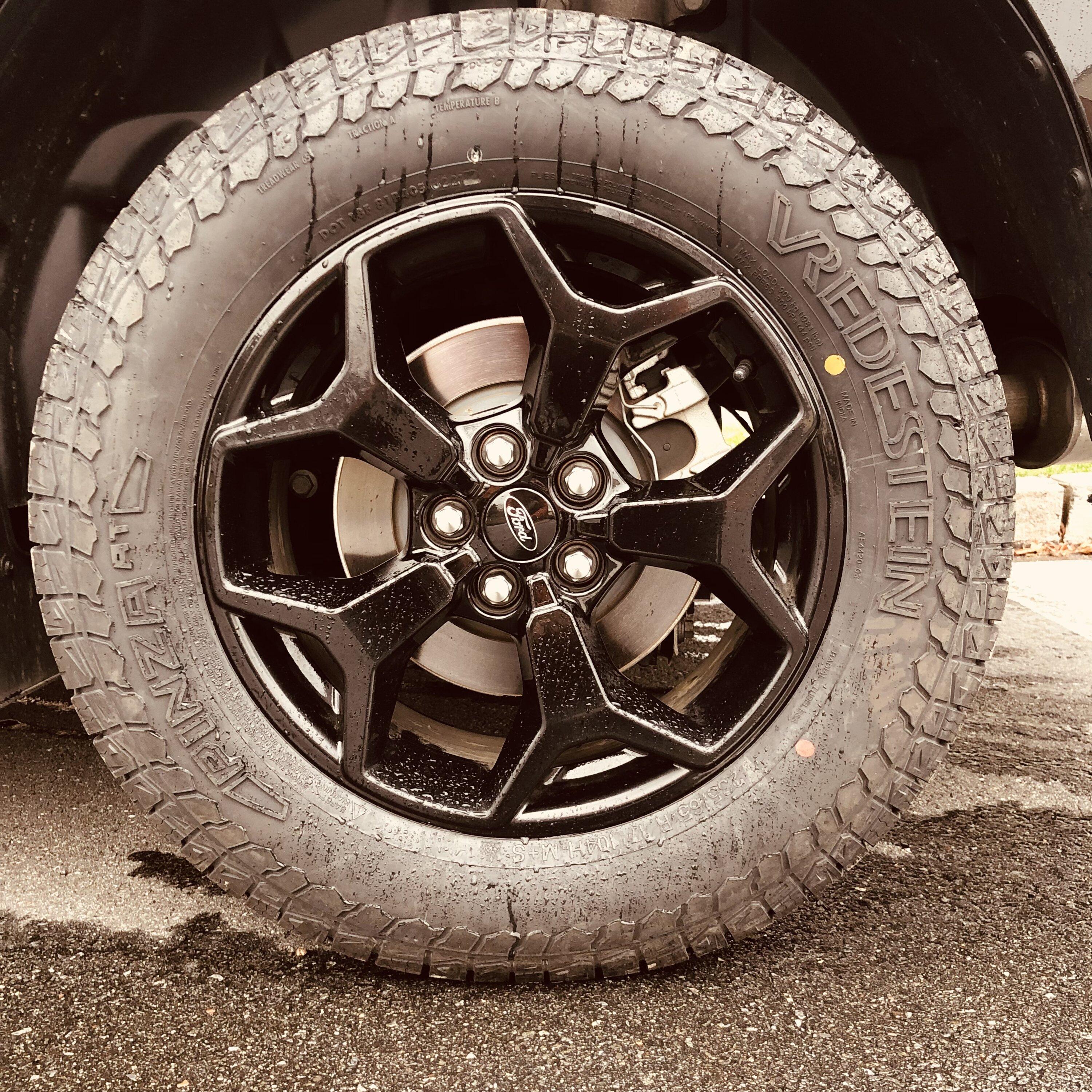 Vredestein Pinza AT 235/65/17 tires installed on Black Maverick FX4 ...