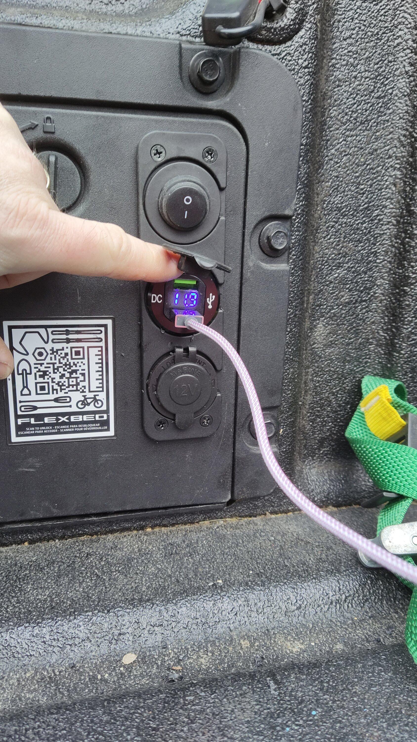 Bed 12v oulets | MaverickTruckClub - 2022+ Ford Maverick Pickup Forum ...