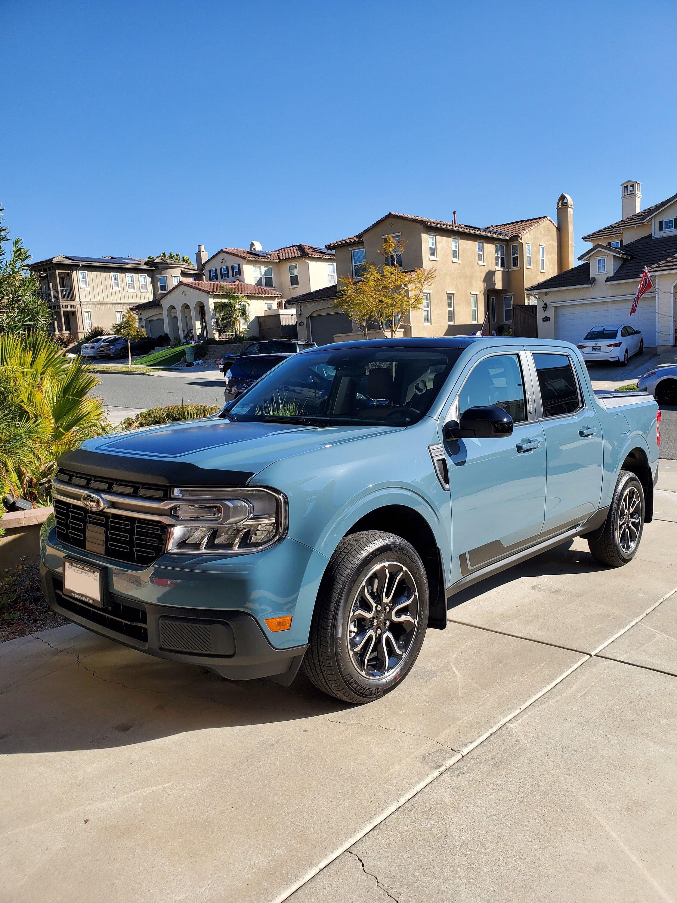 Finally Received - 2022 Ford Maverick Lariat Hybrid First Edition Area ...