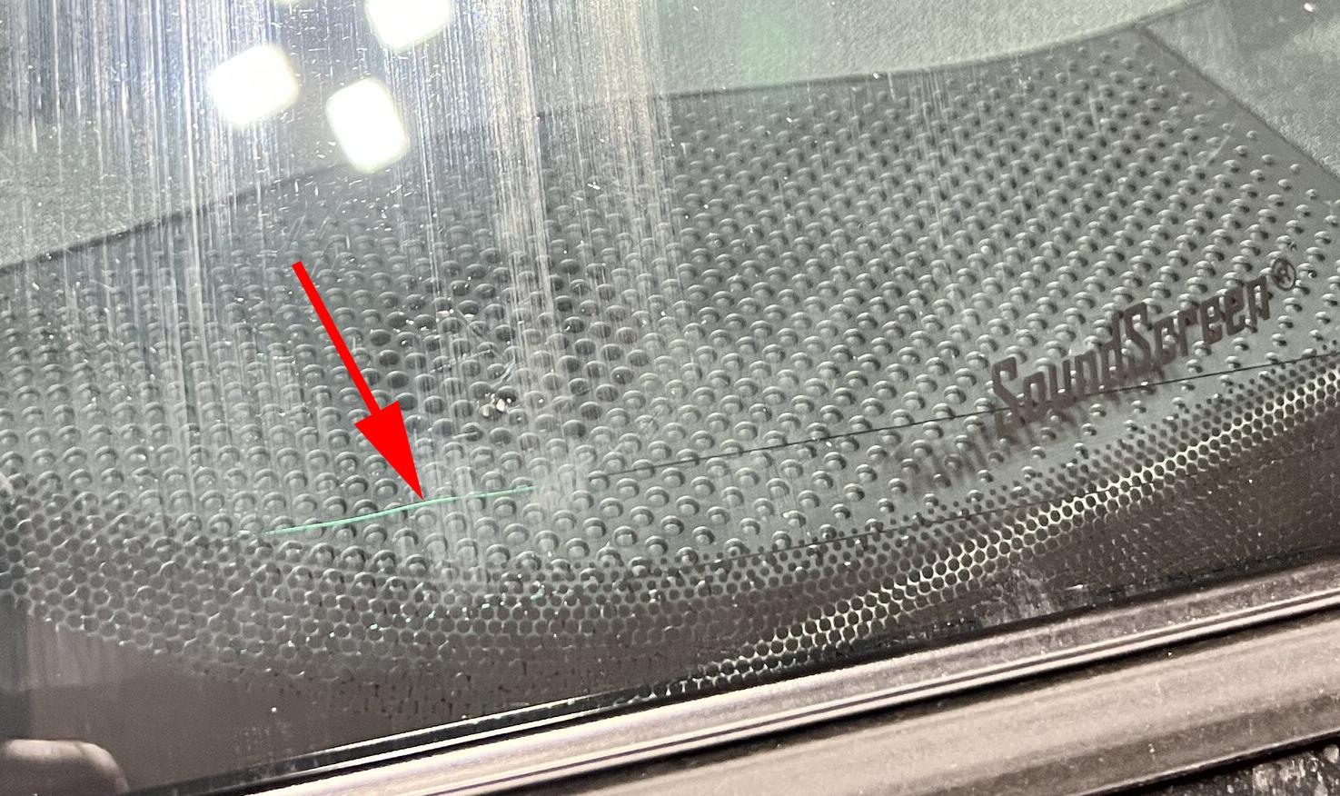 SoundScreen Windshield Crack and Squeaking | MaverickTruckClub - 2022 ...