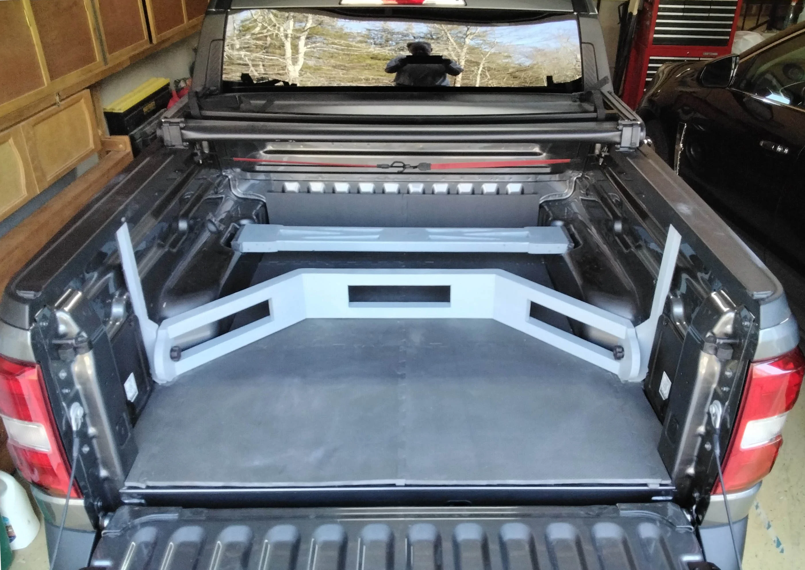 Bed mat and backflip midgate on a budget - my custom DIY solution 🪚 ...