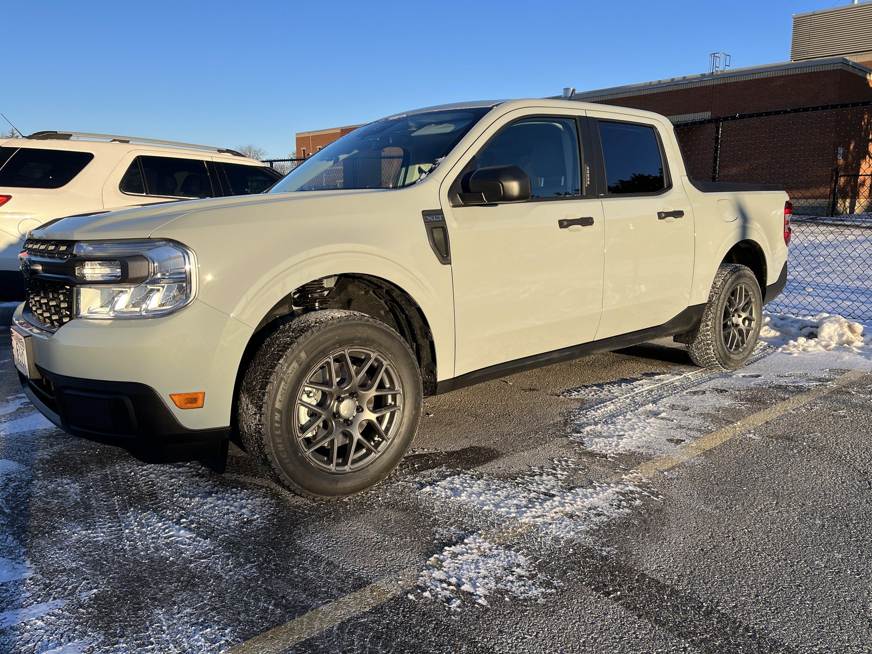 RTX Wheels, Eibach Lowering Springs on 2022 Maverick XL Area 51 ...