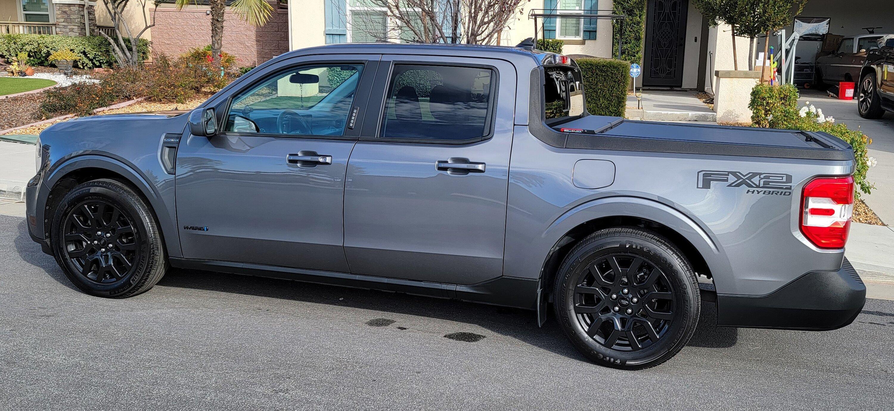 FX2 Hybrid Decals + Painted Lariat Wheels + Lowered on Eibach Prokit ...