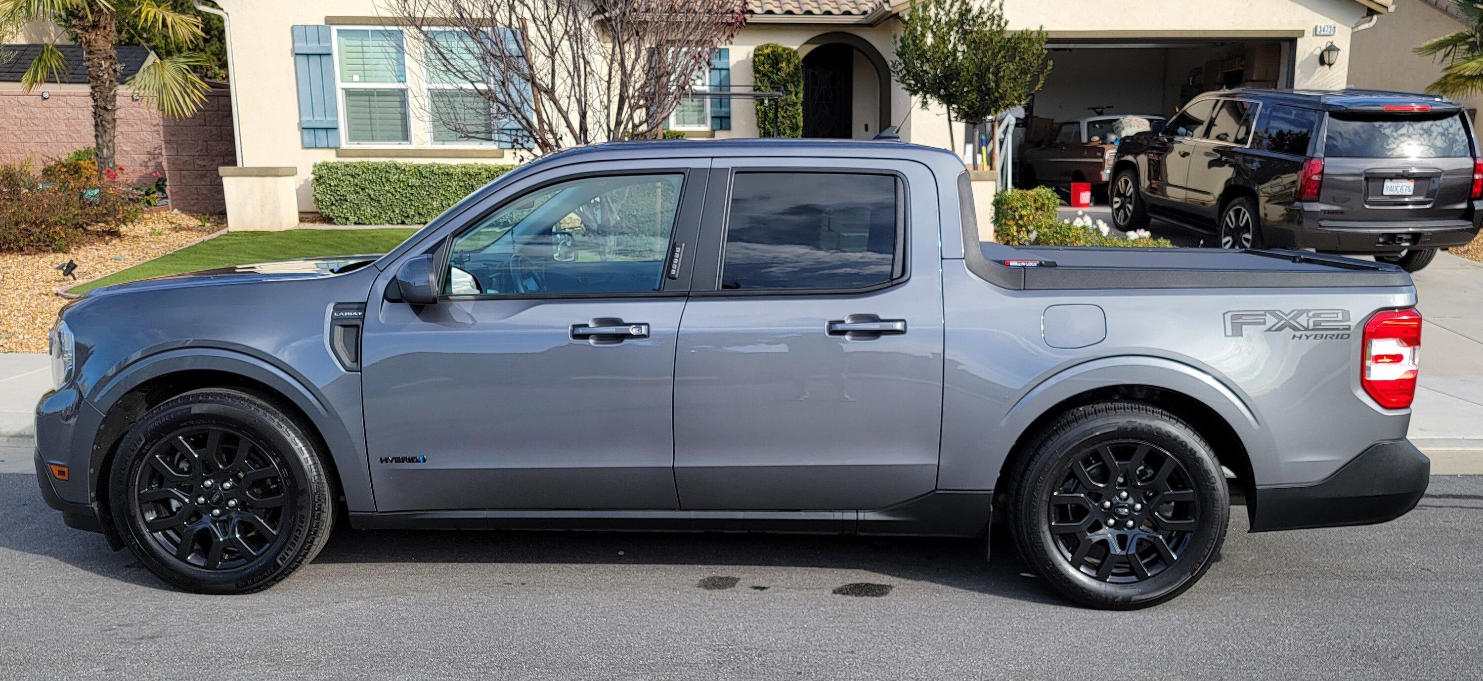 FX2 Hybrid Decals + Painted Lariat Wheels + Lowered on Eibach Prokit ...