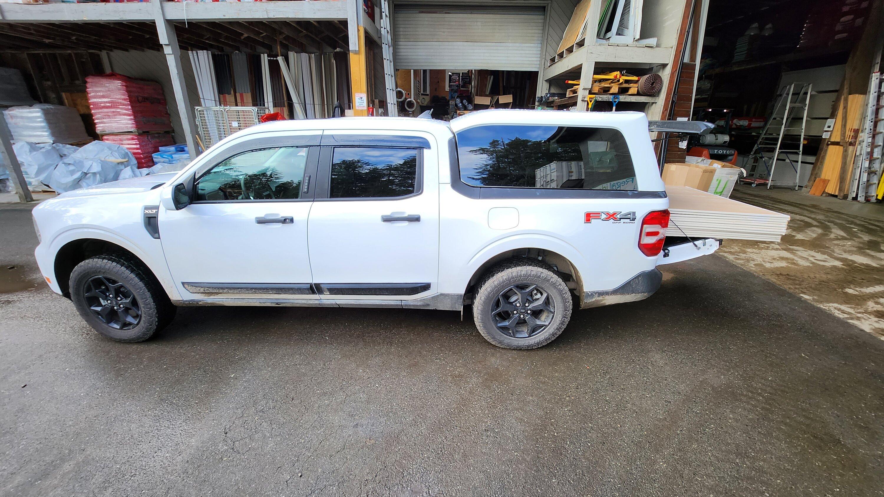 Anyone haul any 1/2" sheets of drywall yet? | MaverickTruckClub - 2022 ...