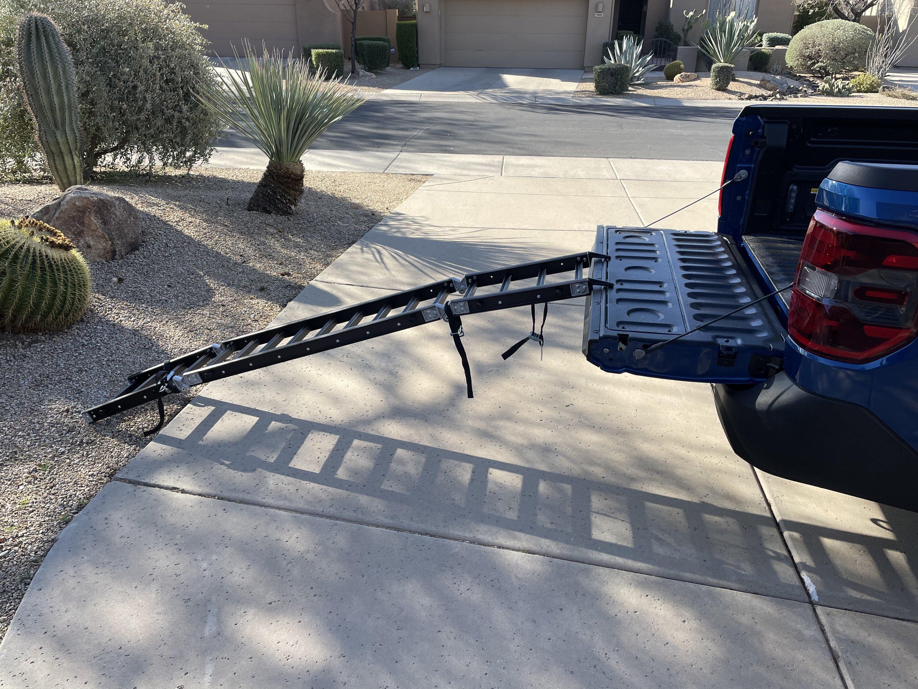 ReadyRamp Bed Extender fits perfect | MaverickTruckClub - 2022+ Ford ...