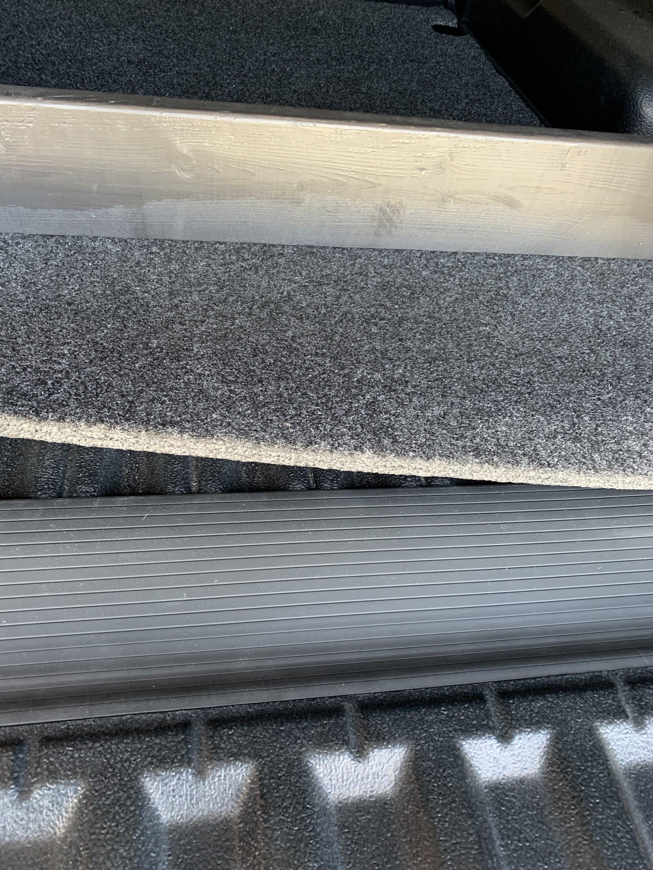 GapShield Installed (keeps dust / debris out of bed ...