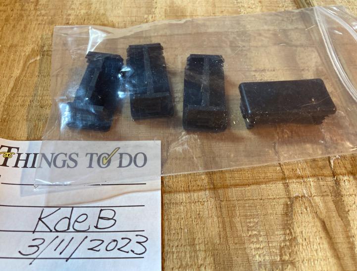 NO LONGER AVAILABLE — FREE Black End Caps for Shallow Unistrut Channel ...