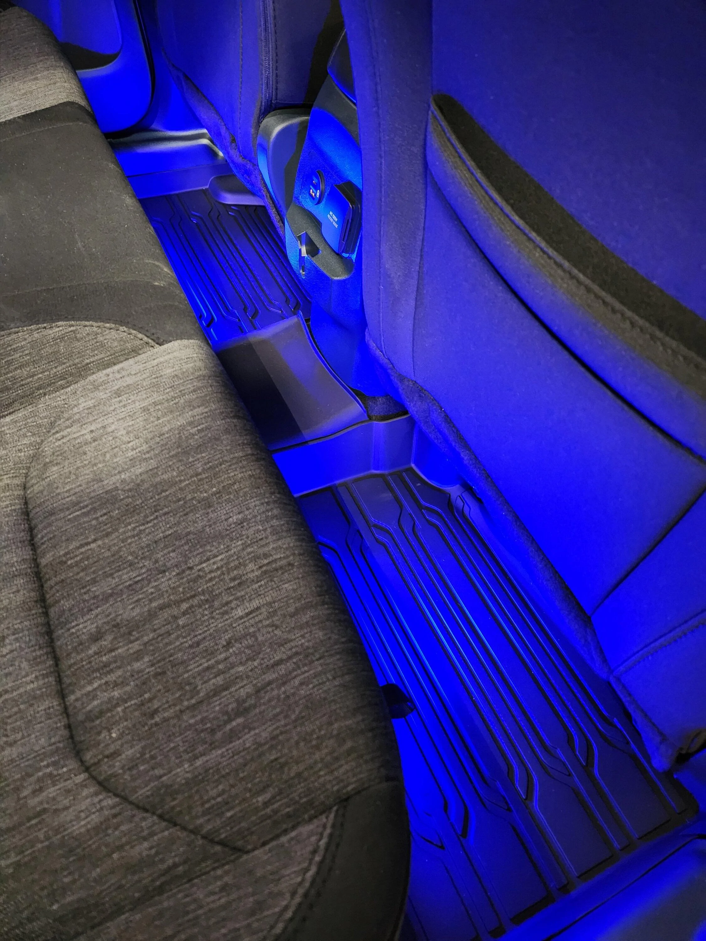 More lights! Footwell, rear under seat storage and under hood ...
