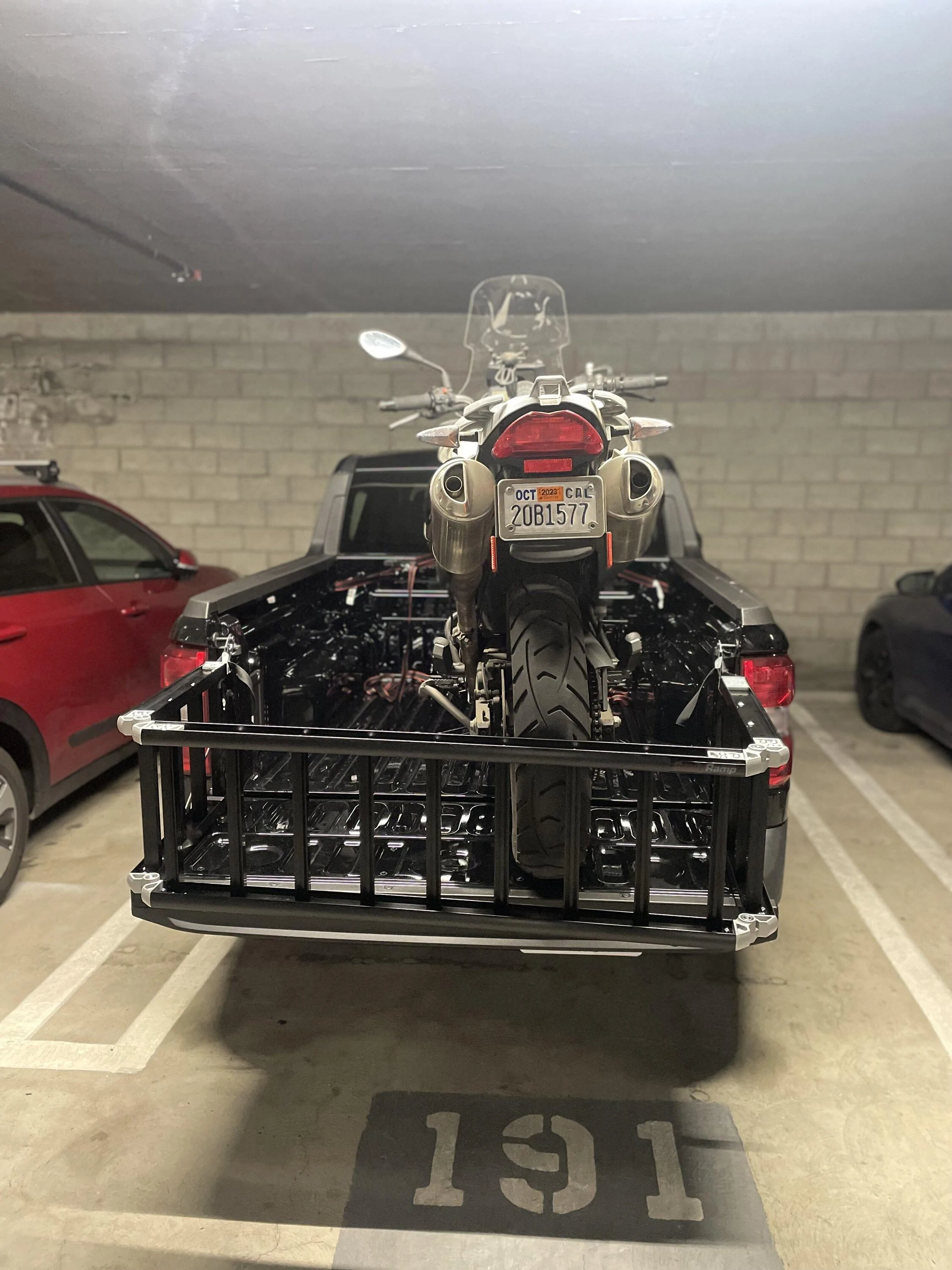 Motorcycle Ramp / Bed Extender - "Compact Ready Ramp ...