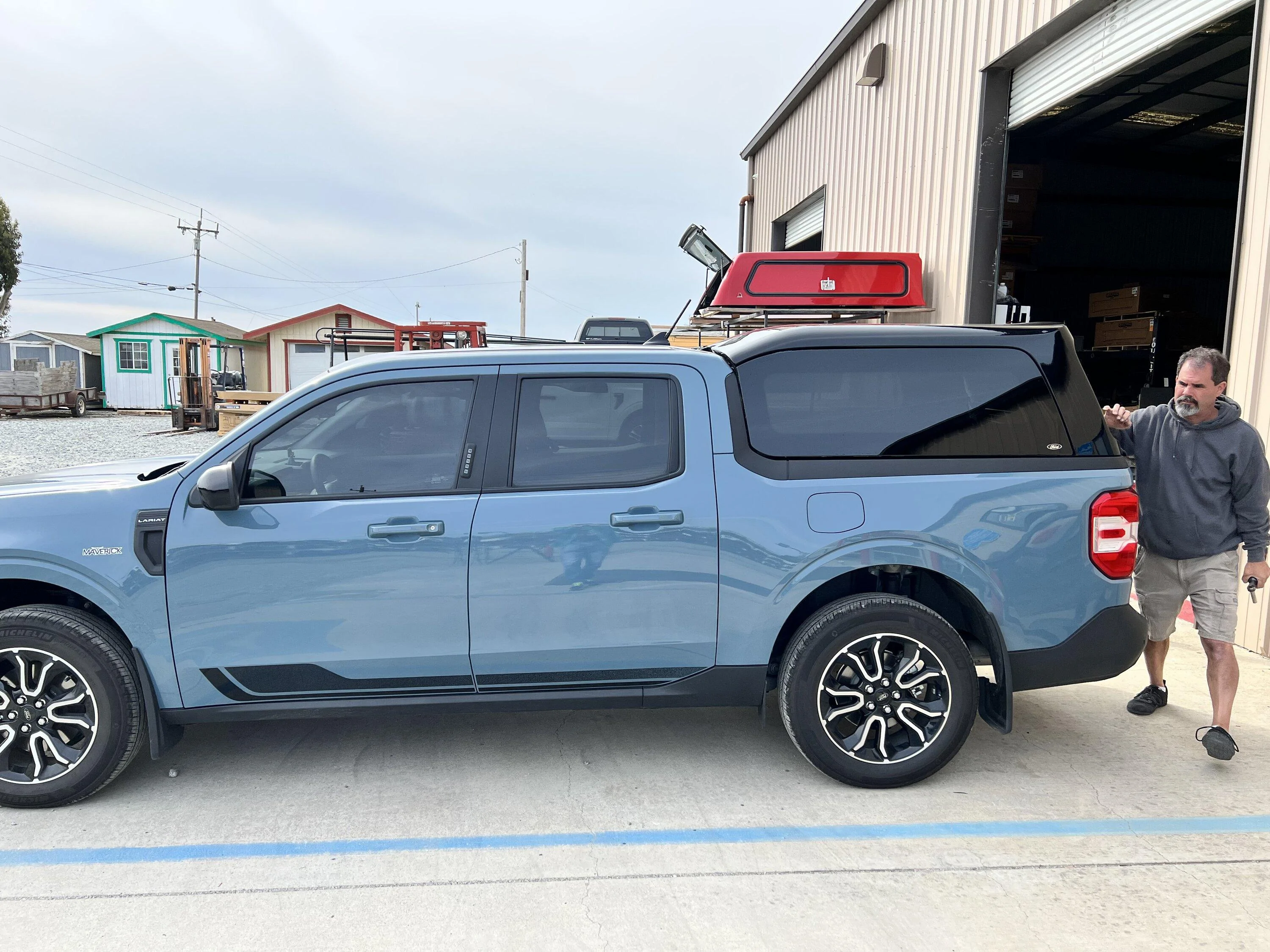 FINALLY got my Leer Truck Cap Installed! | MaverickTruckClub - 2022 ...